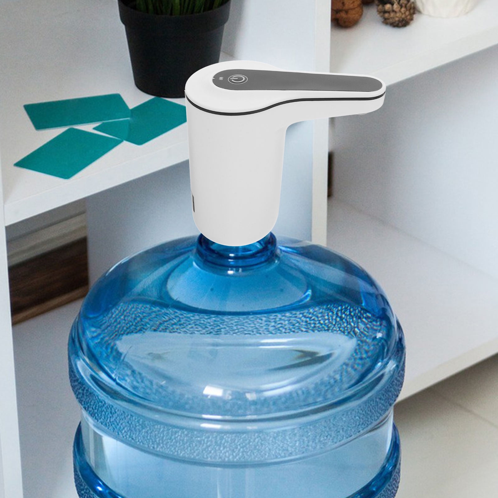 Worgeous Automatic Water Jug Pumps Usb Electric Water Dispenser White 1 ...