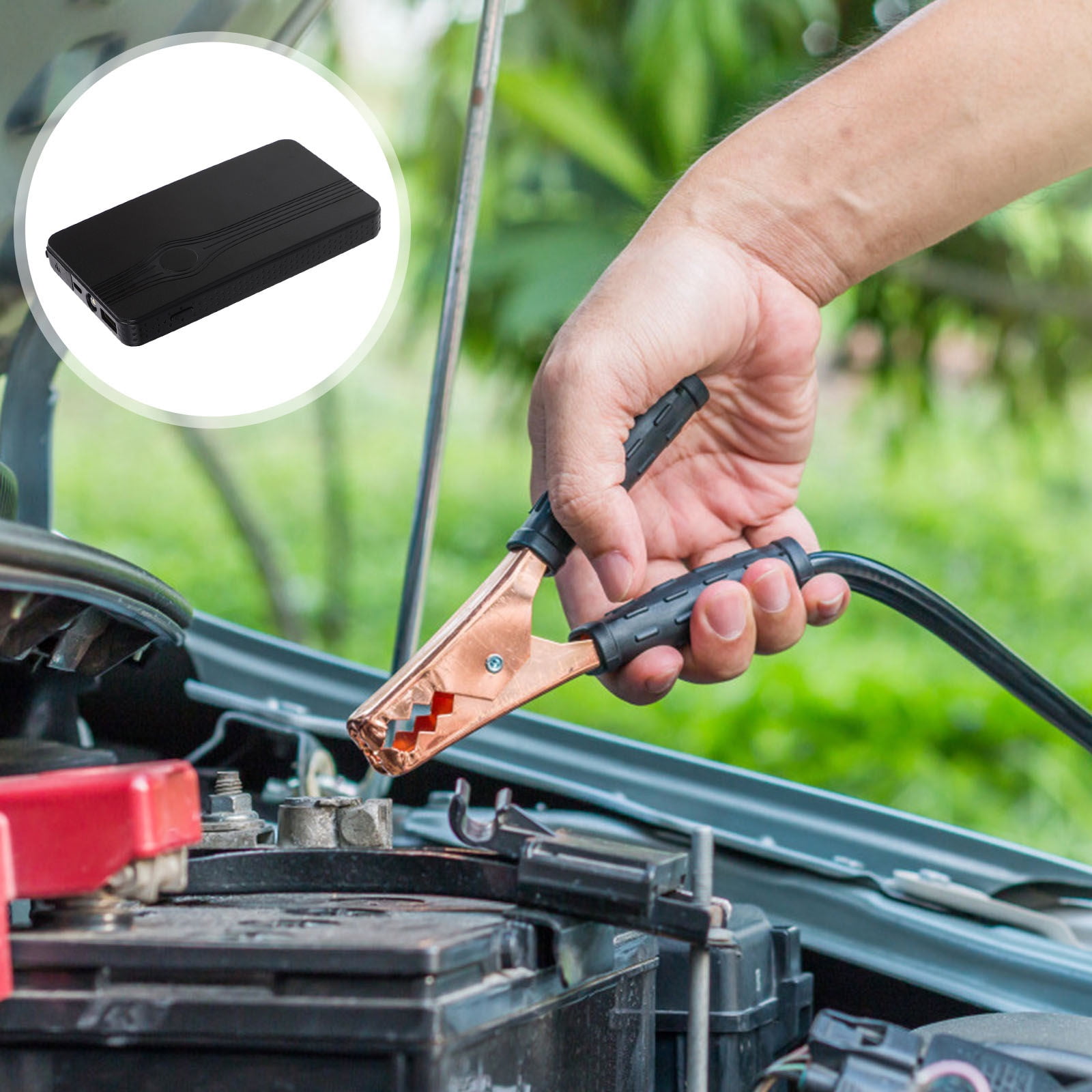 Worgeous 1 Set Emergency Vehicles Battery Starter Car Power Bank Auto ...