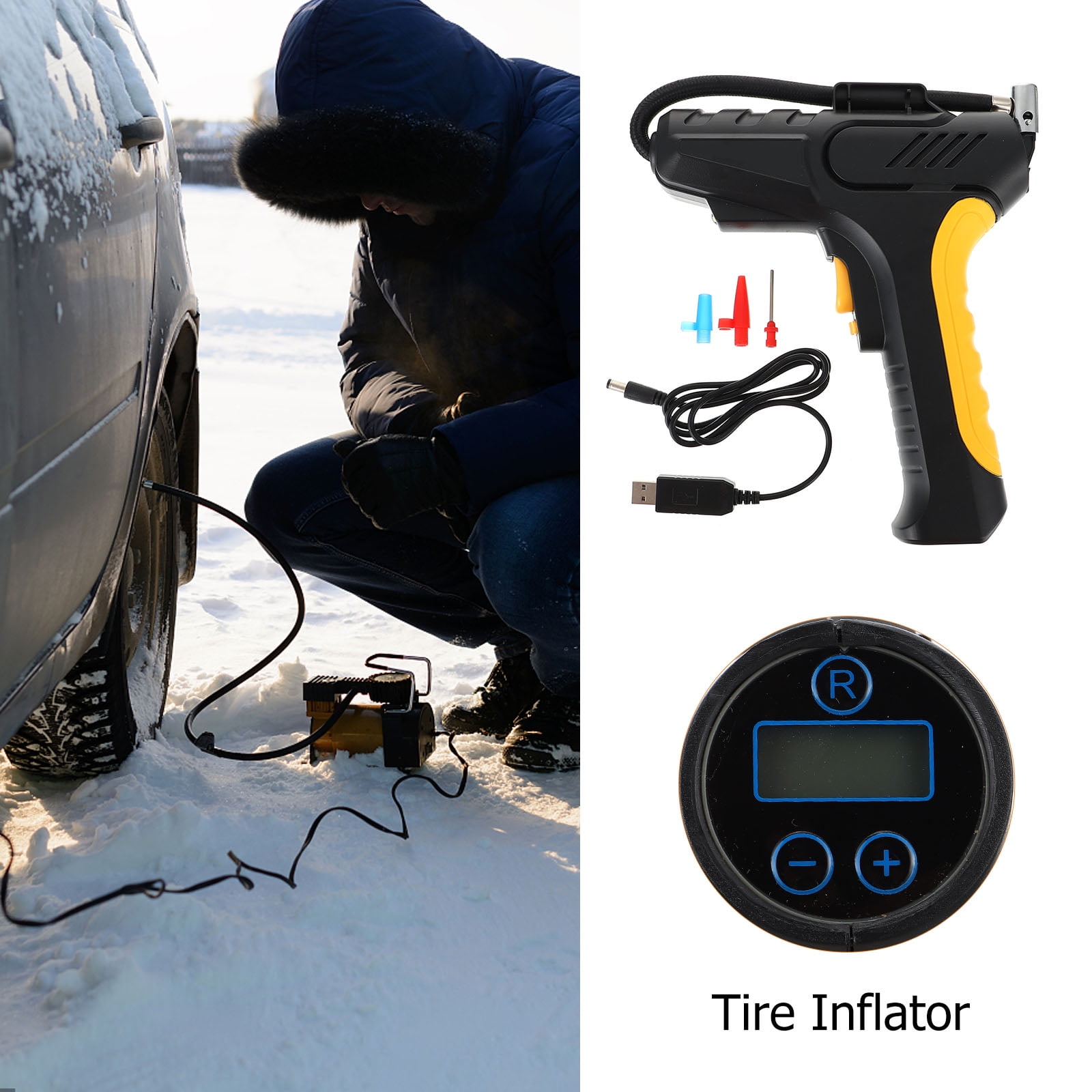 Worgeous 1 Set Handheld Inflator Pump For Emergency Response And ...