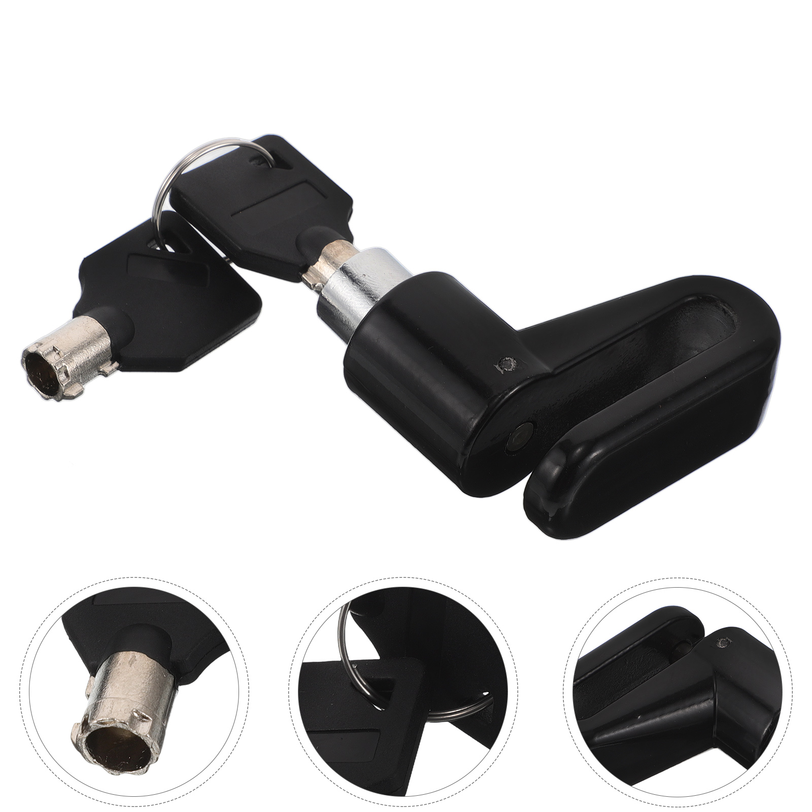 Worgeous 1 Set Heavy Duty Disc Brake Lock for Electric Scooter Motorcycle with Anti Theft Wheel ...