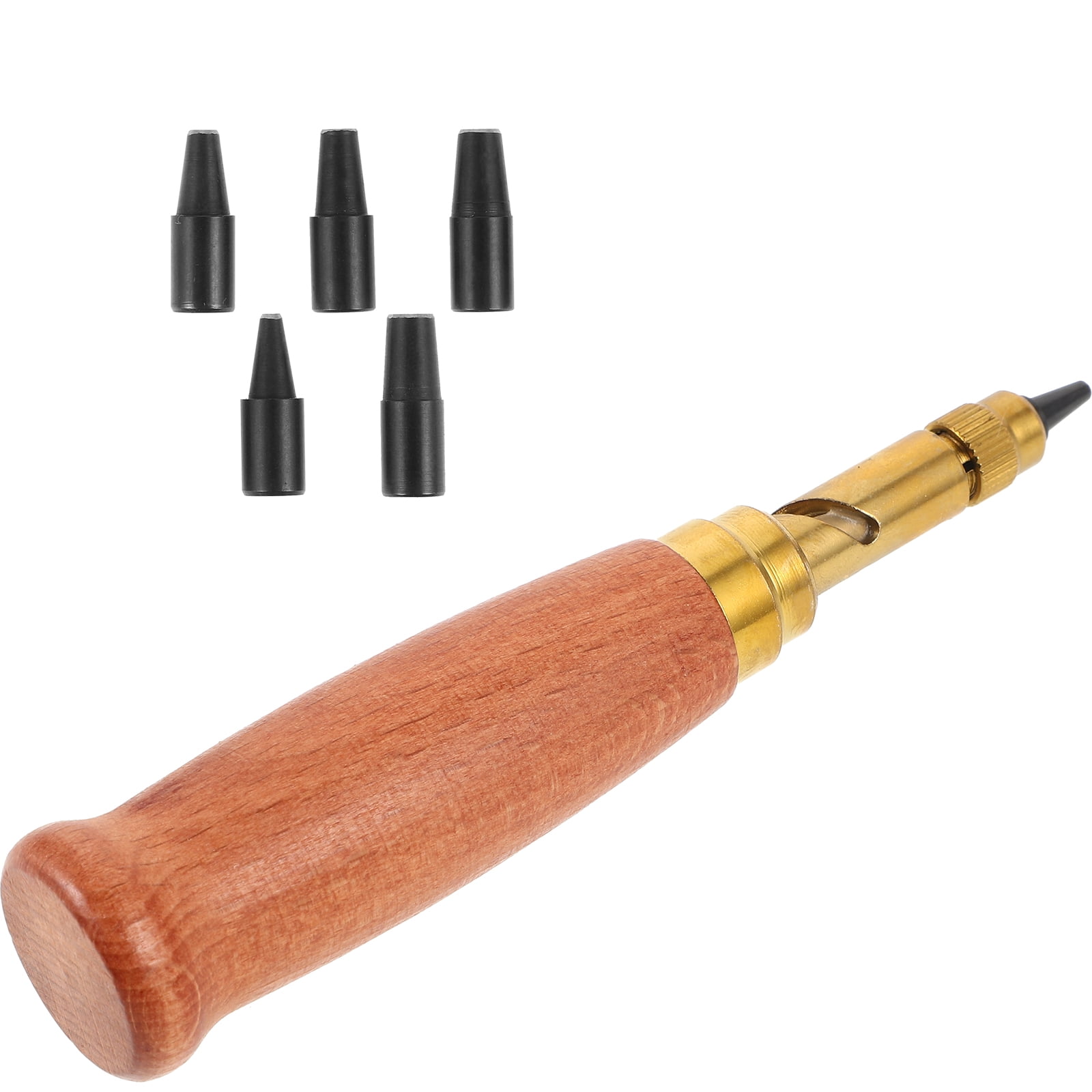 Worgeous 1 Set Leather Hole Punch Cutters Steel Hollow Punch Stainless ...