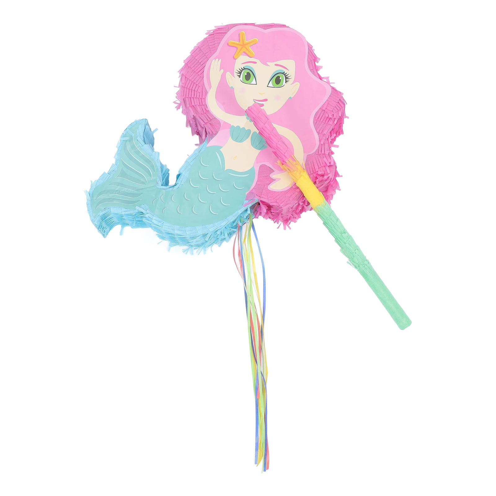 Worgeous 1 Set Mermaid Pinata For Girls Mermaid Pinata With Bat Mermaid ...