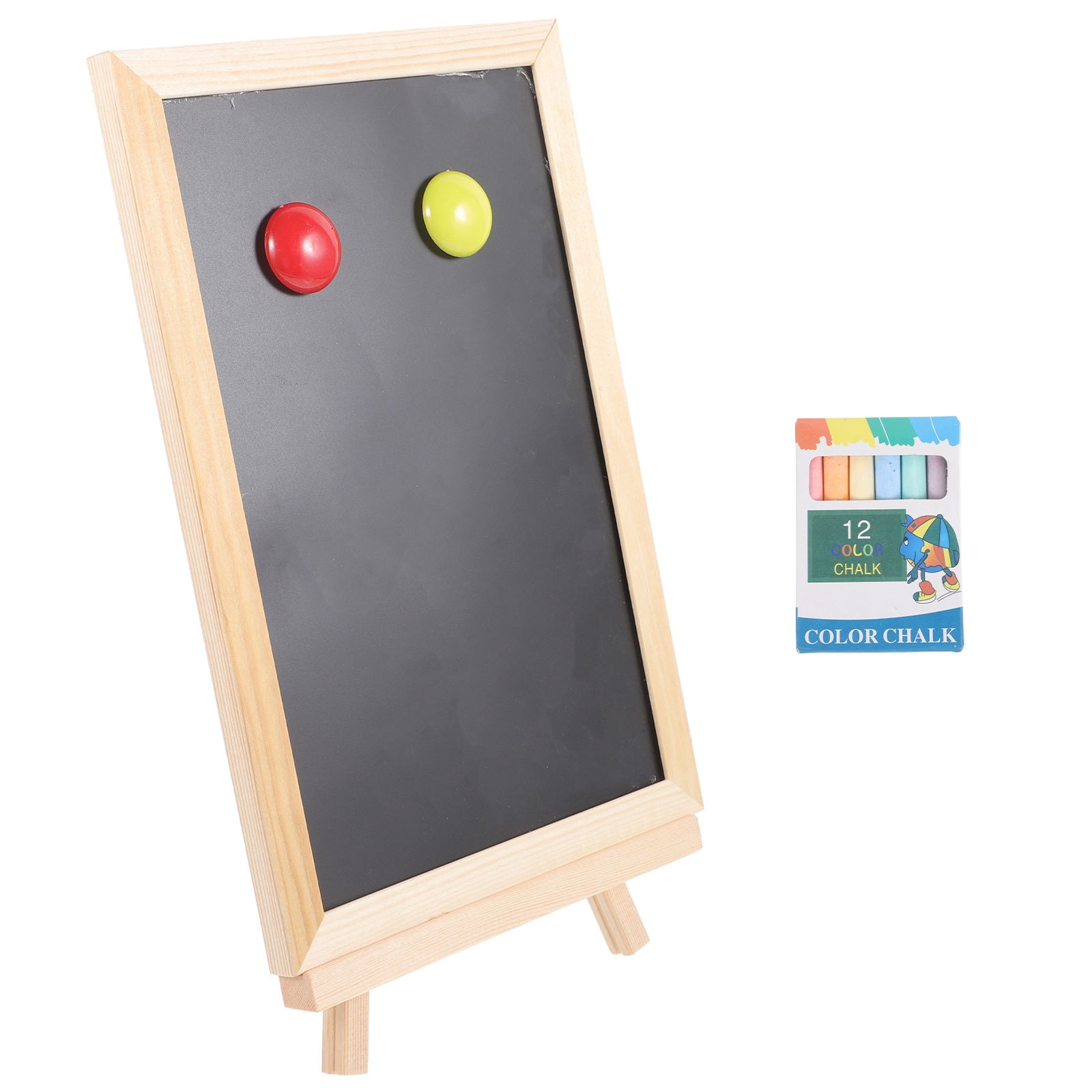 Worgeous 1 Set Message Board Sign Desktop Writing Board Wooden ...