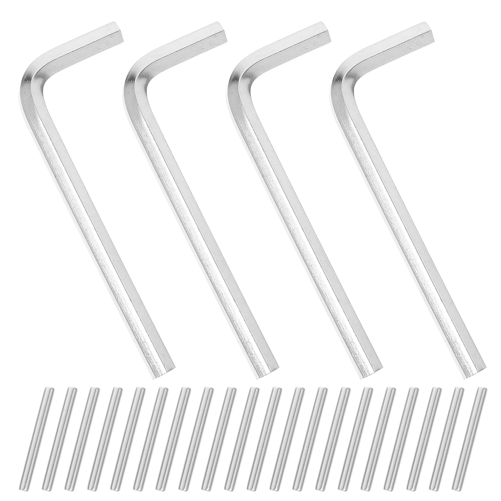 Worgeous 1 Set Metal Shelf Peg Set With Wrench Stainless Steel Shelf ...