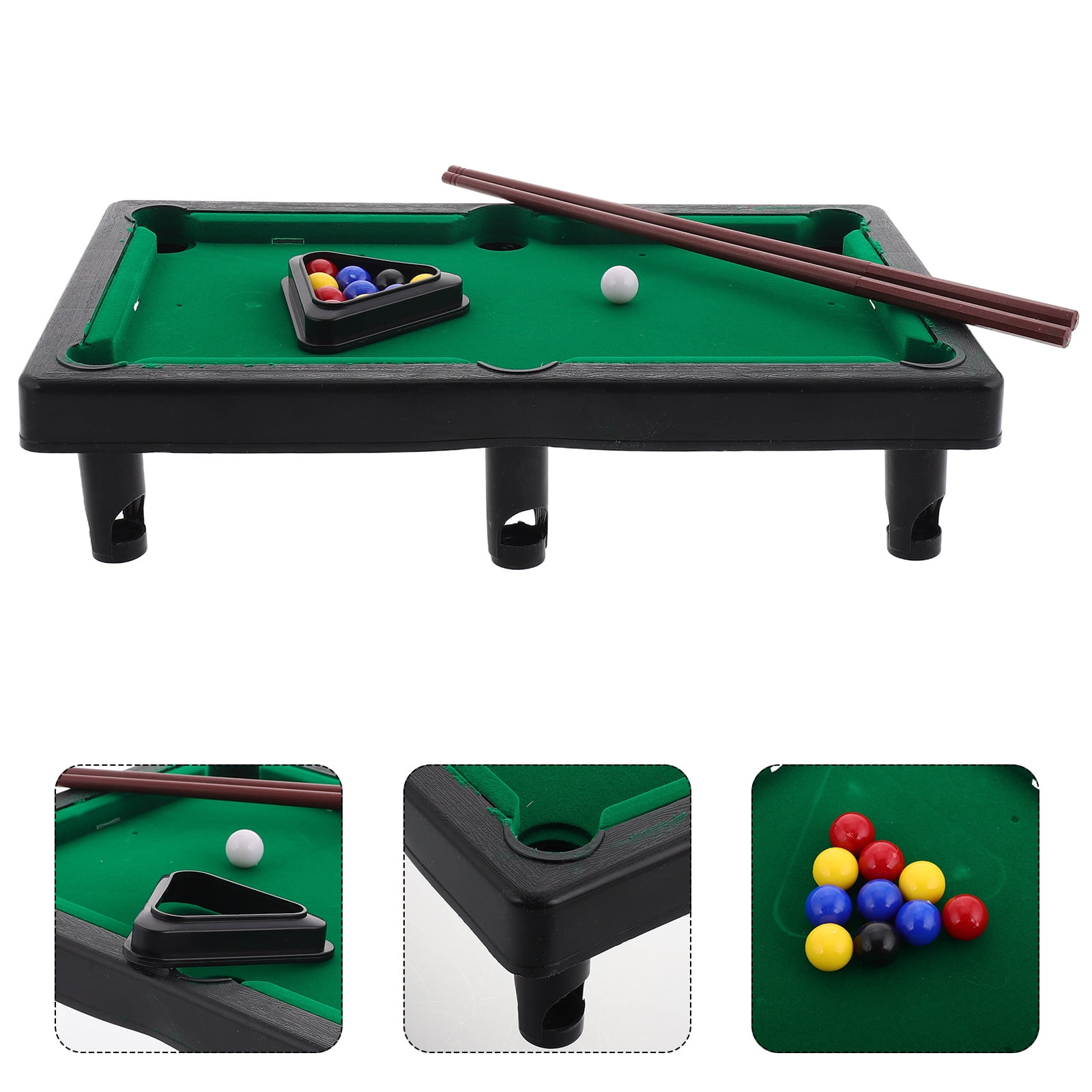 Worgeous 1 Set Mini Pool Table for Kids Portable Children Billiards ...