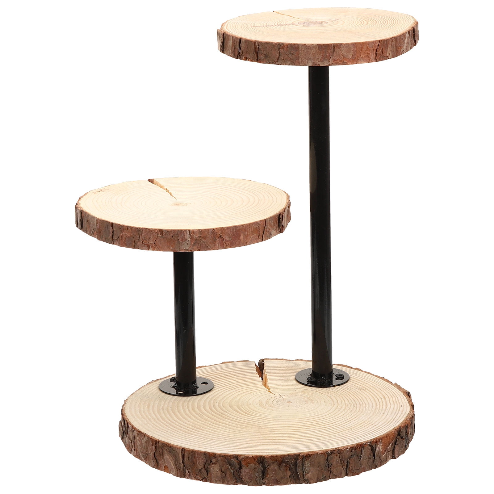 Worgeous 1 Set Multi-layer Cake Display Stand Creative Wooden Party ...