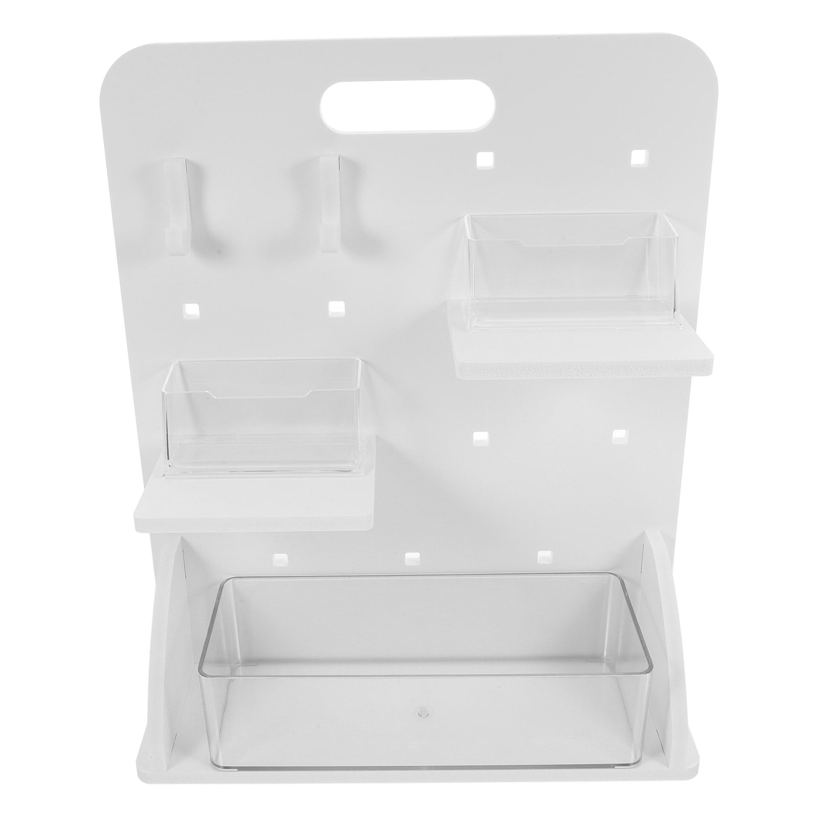 Worgeous 1 Set Pegboard Organizer with Boards and Hangers Storage Box ...