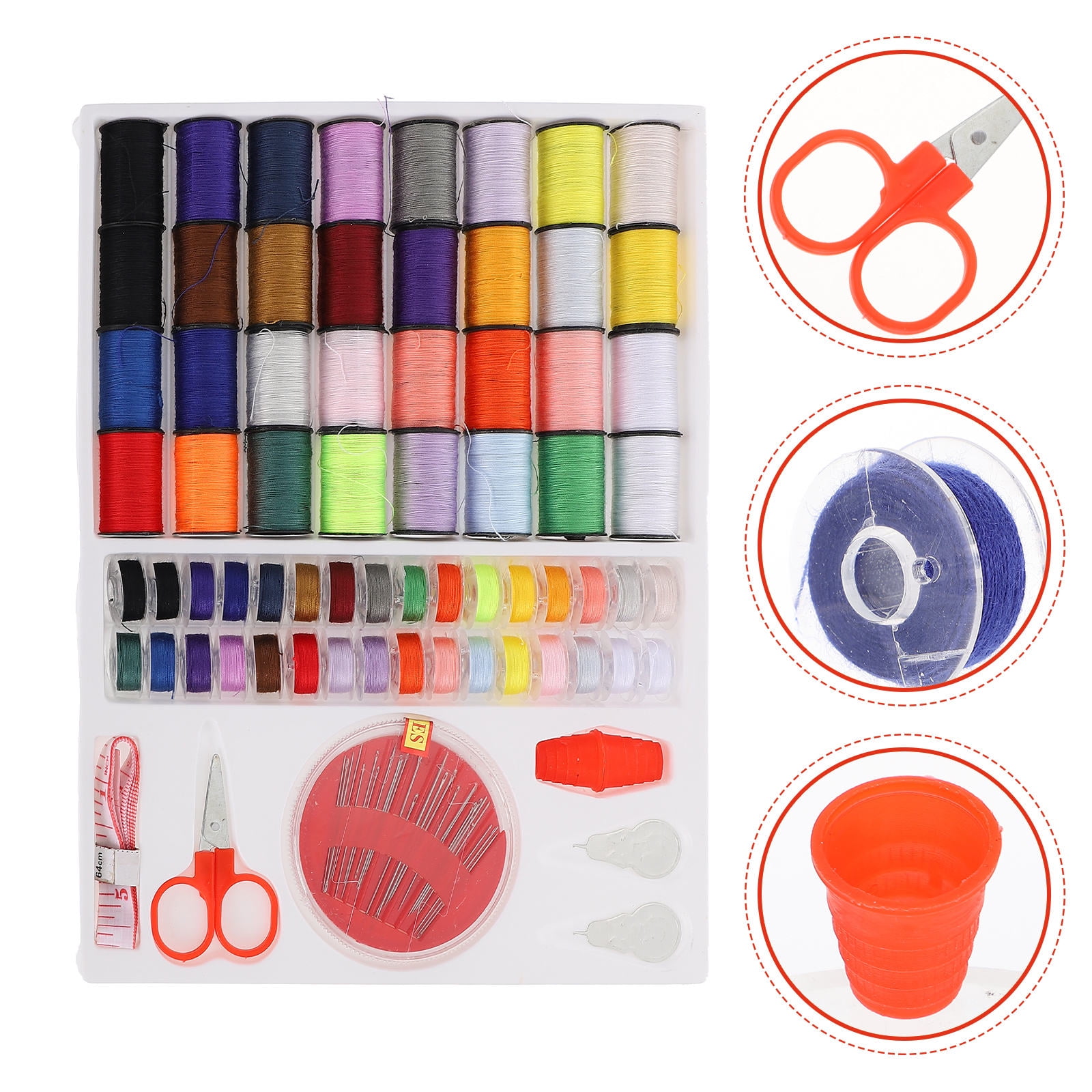 Worgeous 1 Set Portable Sewing Tool Kits Assorted Color For DIY ...