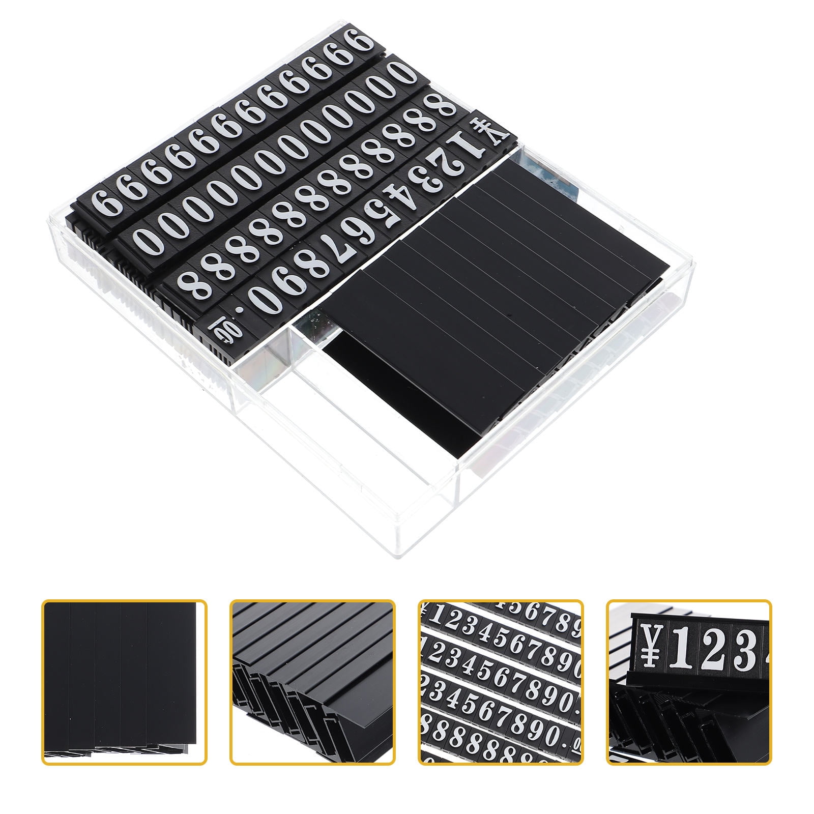 Worgeous 1 Set Price Tag Cubes Jewelry Retail Price Display Blocks ...