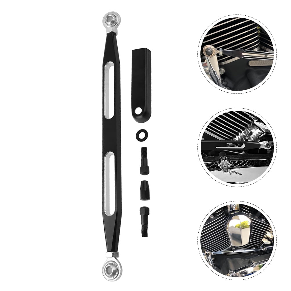 Raindrops Motorcycle Clutch Brake Lever Gear Shift Linkage Black 1 Set ...