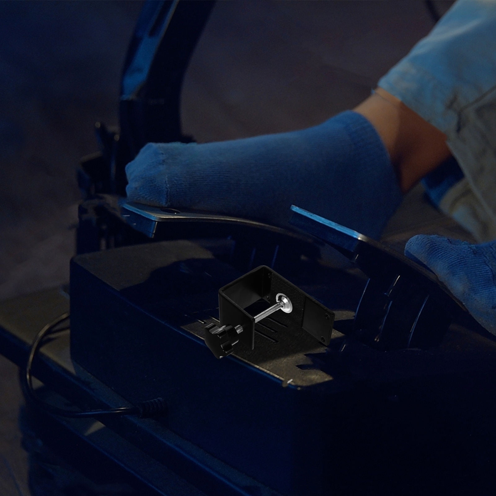 Worgeous 1 Set Shifter Mount Gaming Handbr Frame Clamp Replacement Joystick Desk Mount Game ...