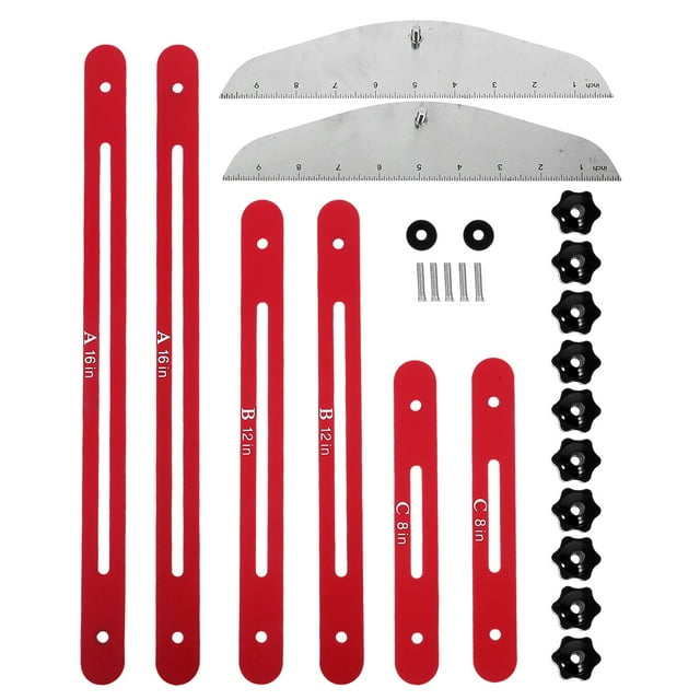 Worgeous 1 Set Stair Template Gauge Tools Stair Measurement Layout ...