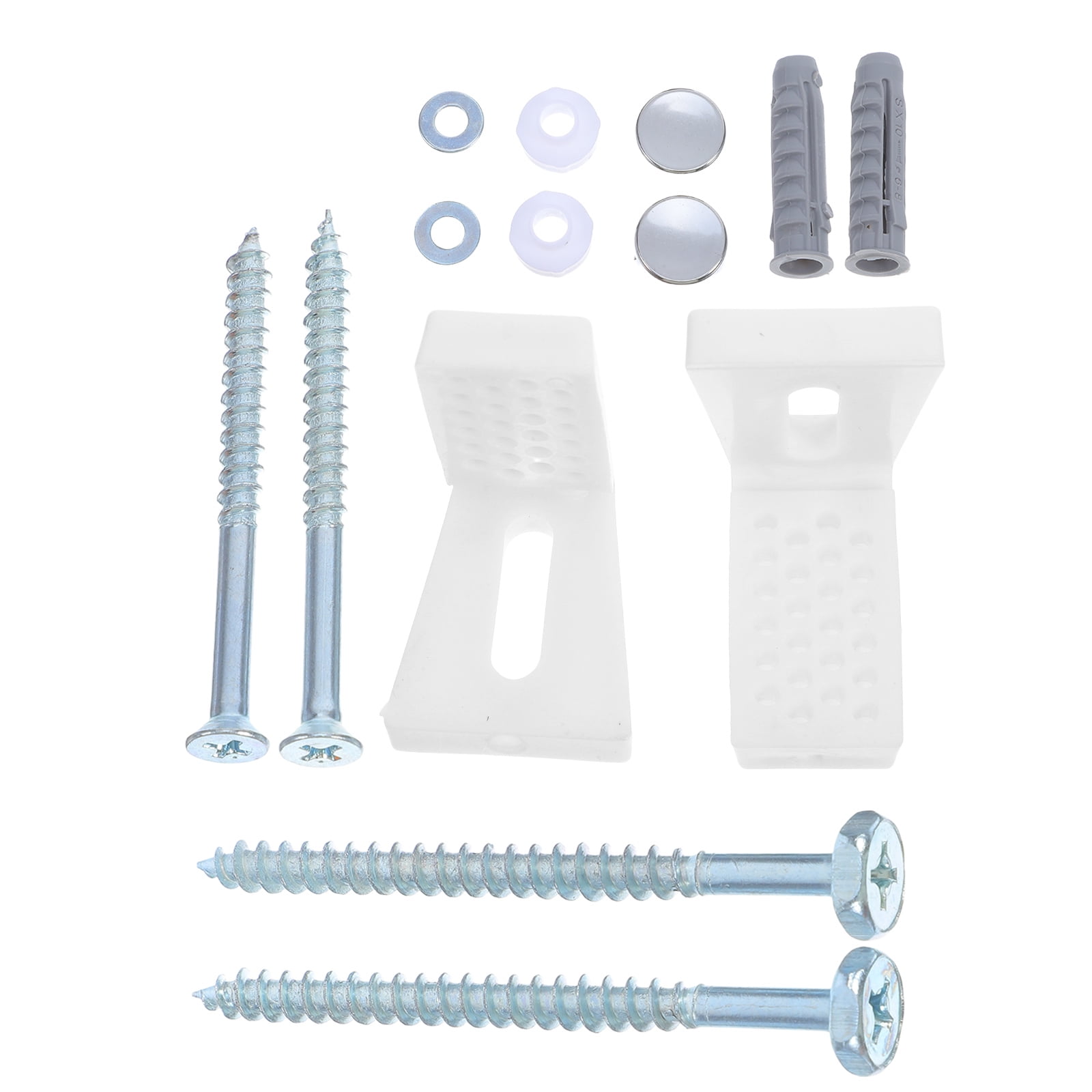 Worgeous 1 Set Toilet Seat Screws Replacement Kit for Secure ...