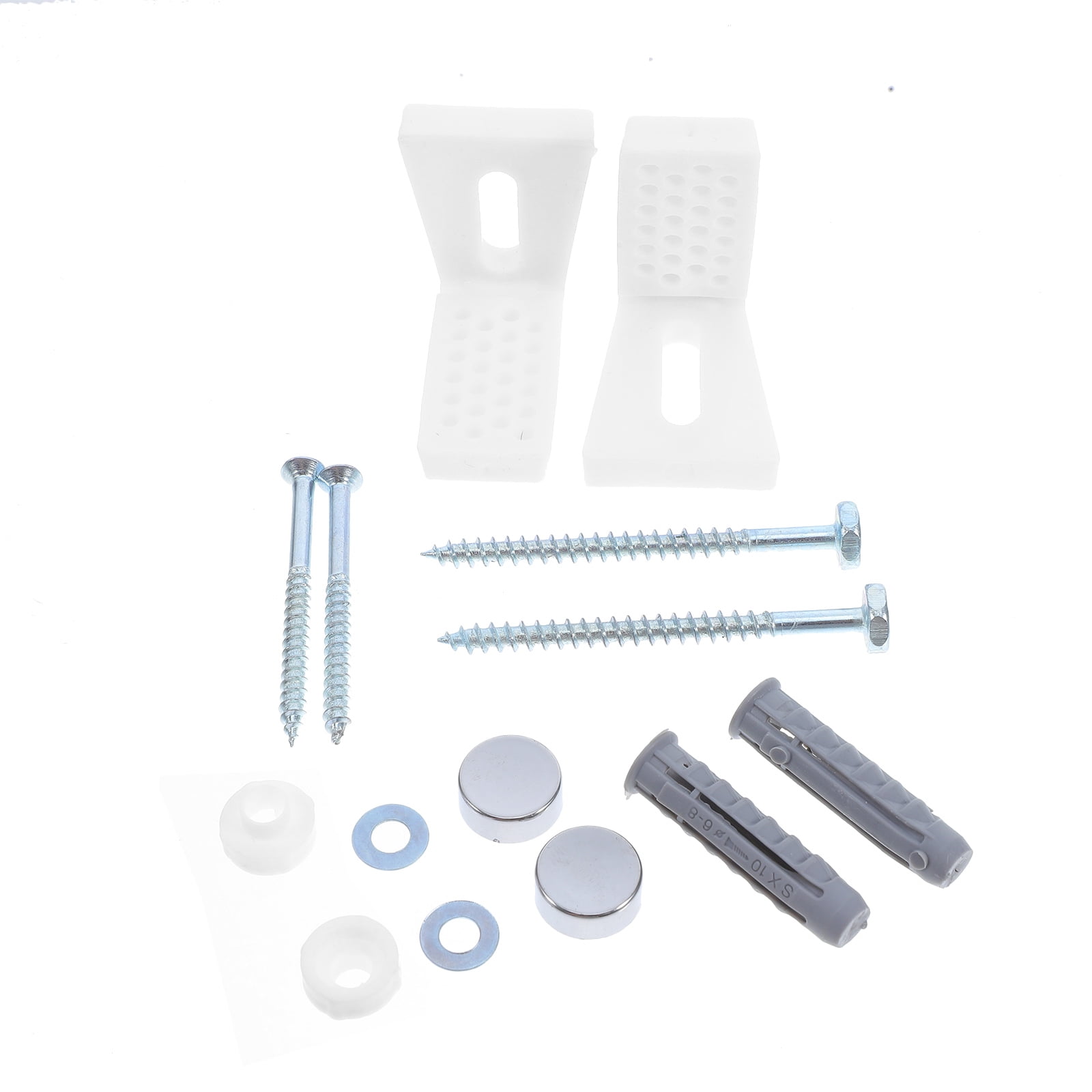 Worgeous 1 Set Toilet Seat Screws Replacement Kit for Secure ...