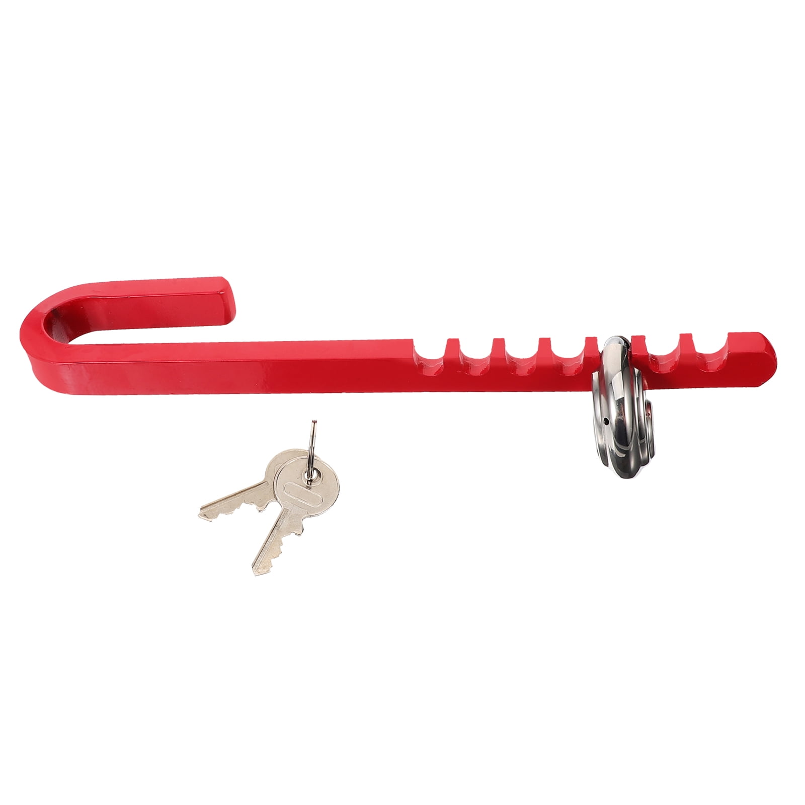 Worgeous 1 Set Trailer Lock J Type Trailer Wheel Lock Wheel Clamp With ...