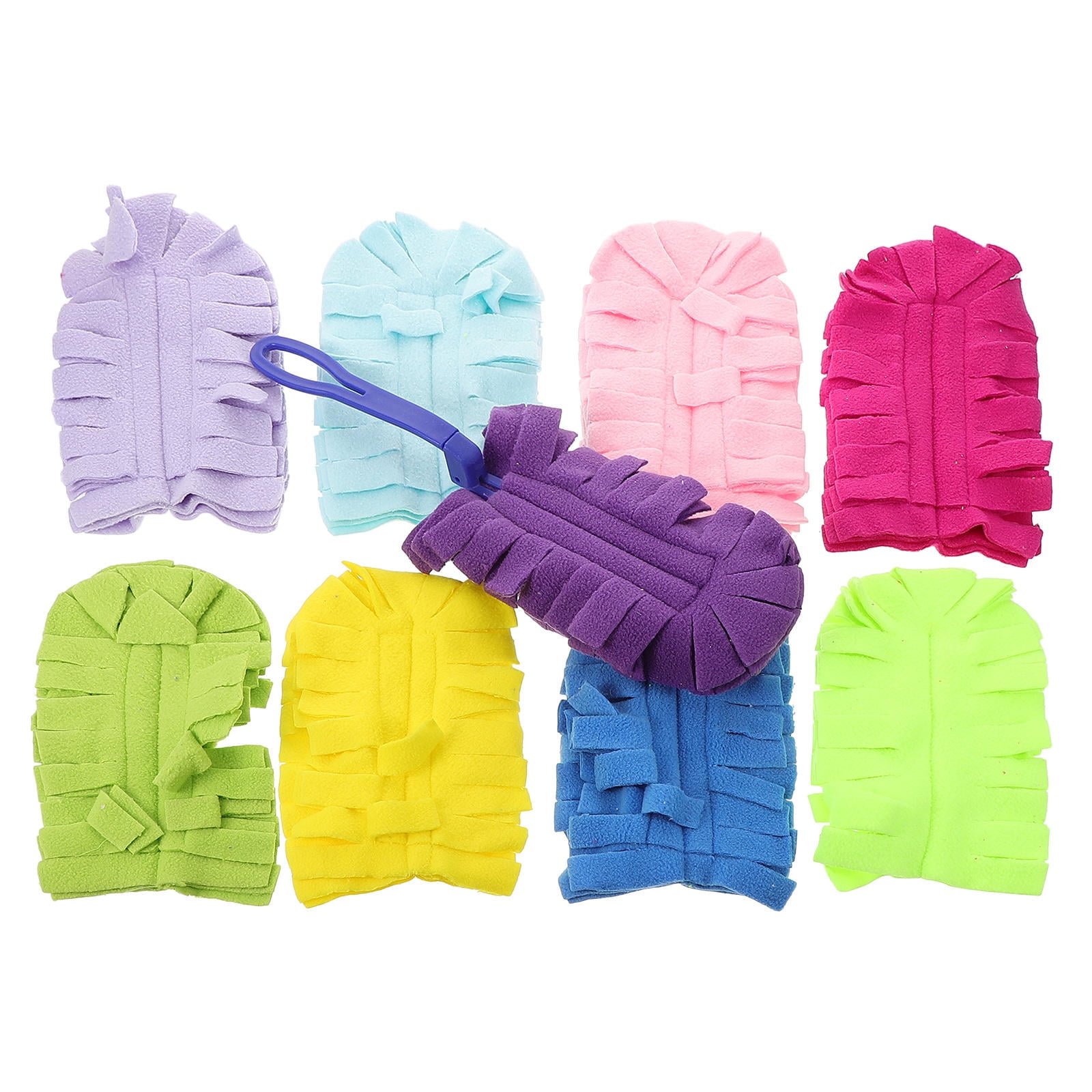 Worgeous 1 Set Of Washable Duster Refill Portable Duster Handle Kit ...