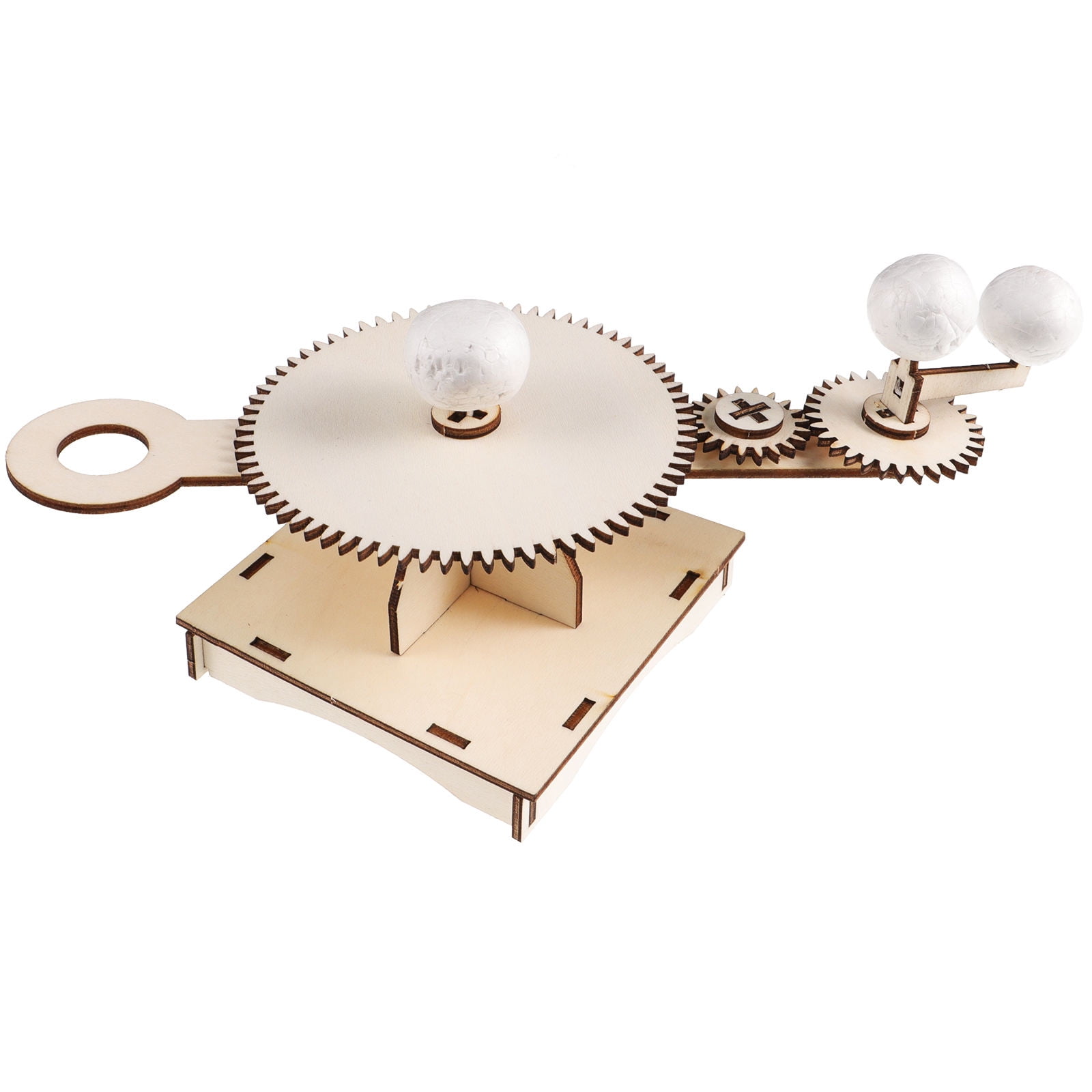 Worgeous 1 Set Wooden Solar System Model Kit Astronomy Learning Model ...