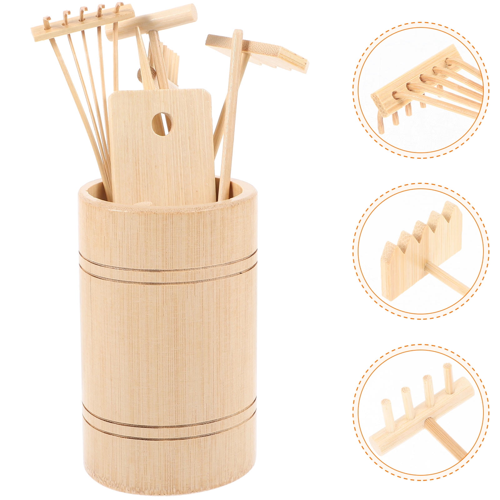 Worgeous 1 Set Zen Garden Accessories Zen Garden Tools Zen Garden Rake Too Set Zen Garden Rake ...
