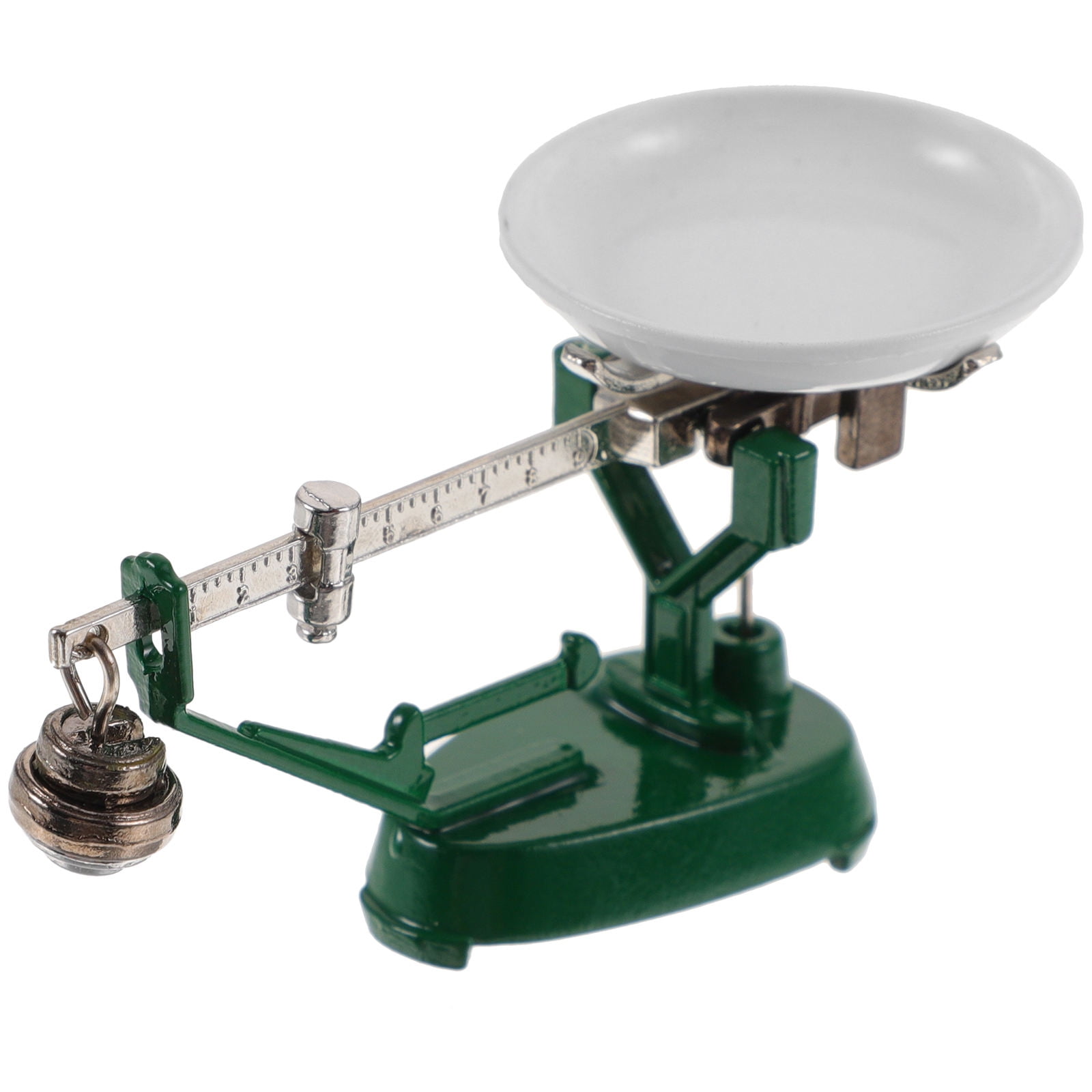 Worgeous 1 Set of Doll House Layout Prop Miniature Retro Balance Scale ...