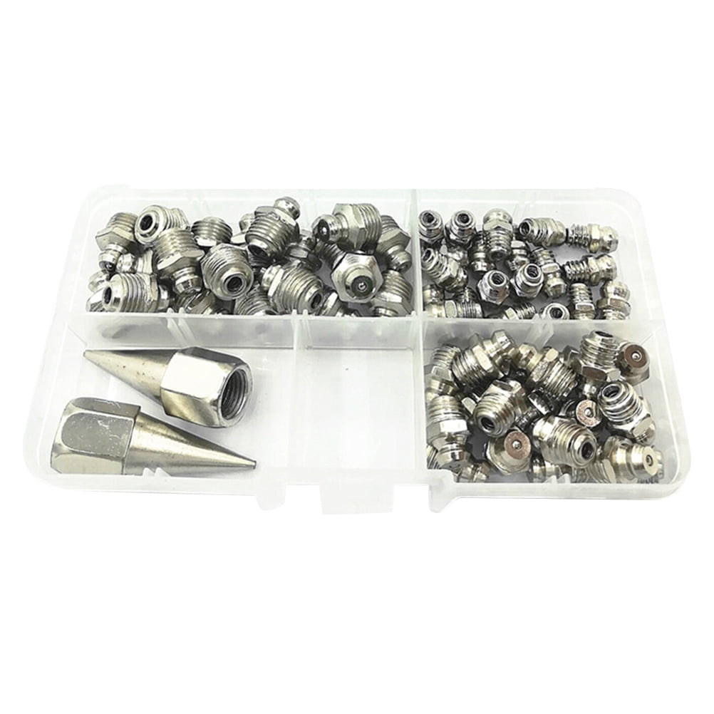 Worgeous 1 Set of Grease Fitting Accessories Lubricating Screw Nozzle ...