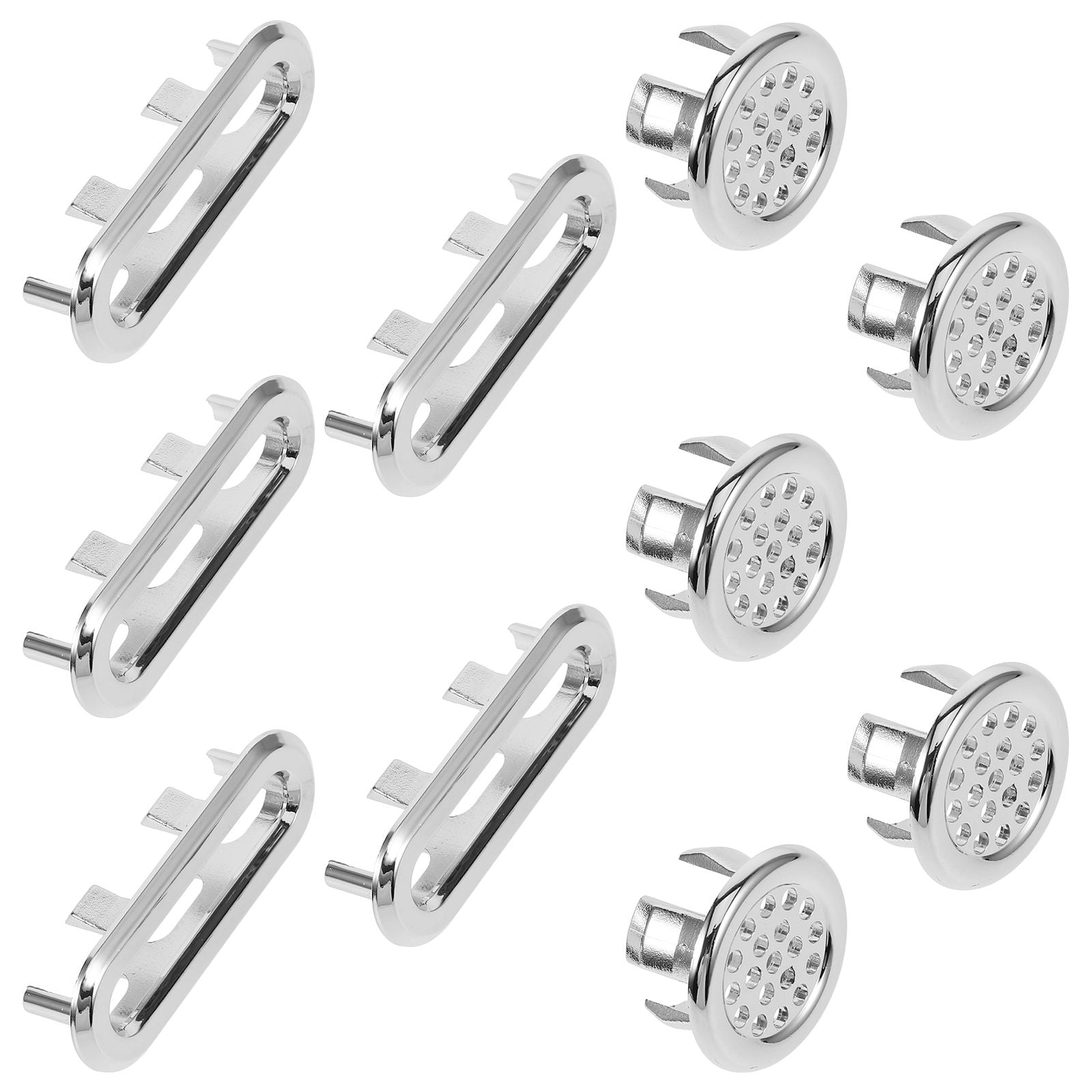 Worgeous 1 Set of Kitchen Sink Overflow Ring Bathroom Basin Trim Ring ...