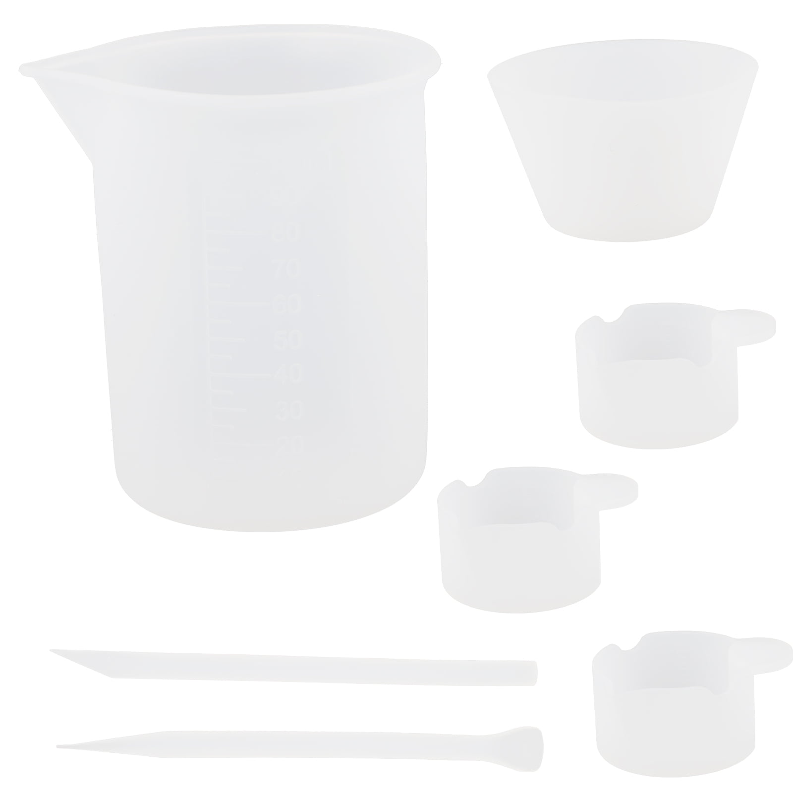 Worgeous 1 Set of Measuring Cup Tool Kit Epoxy Resin Mixing Tool ...