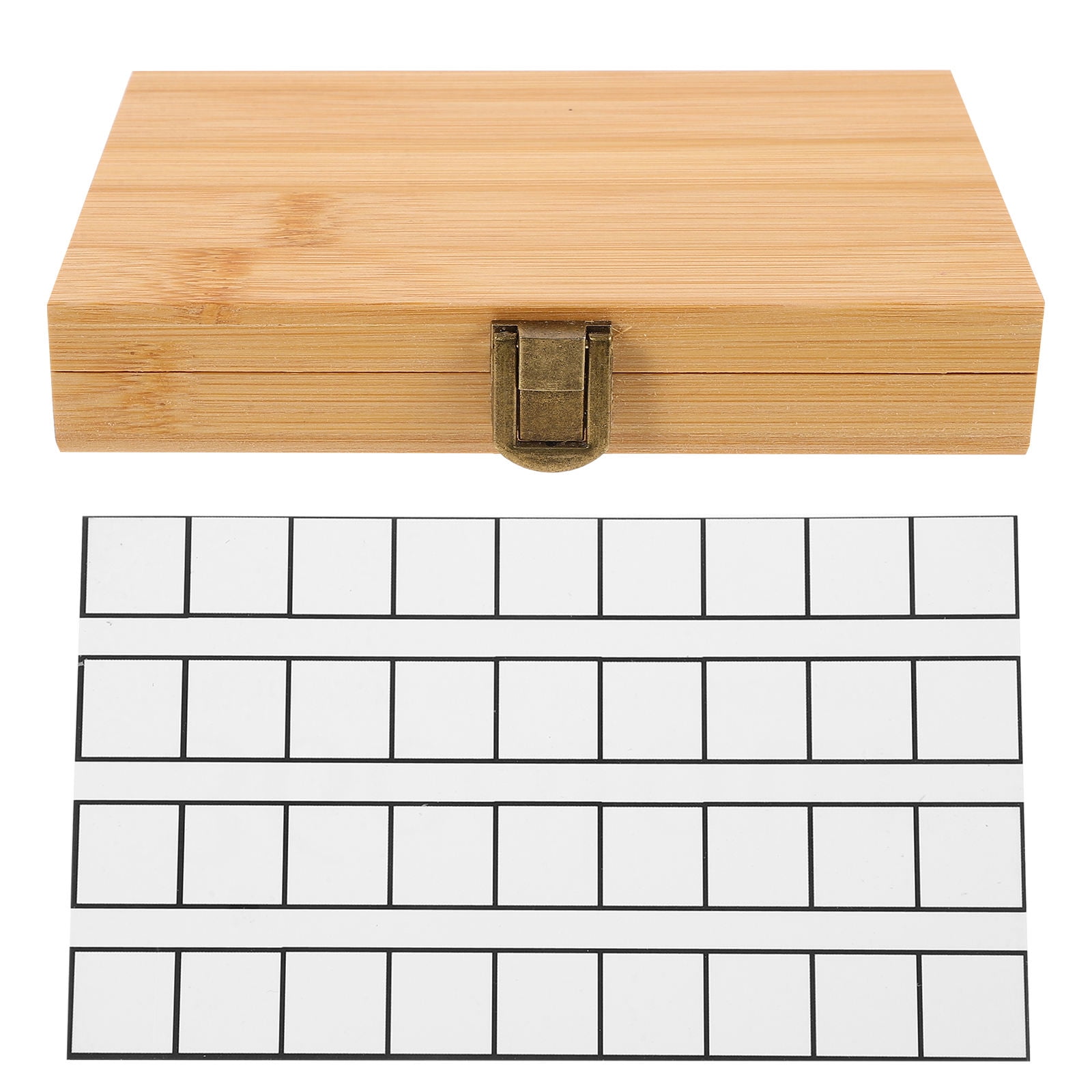 Worgeous 1 Set of Pigment Mixing Box Watercolor Pigment Mixing Case ...