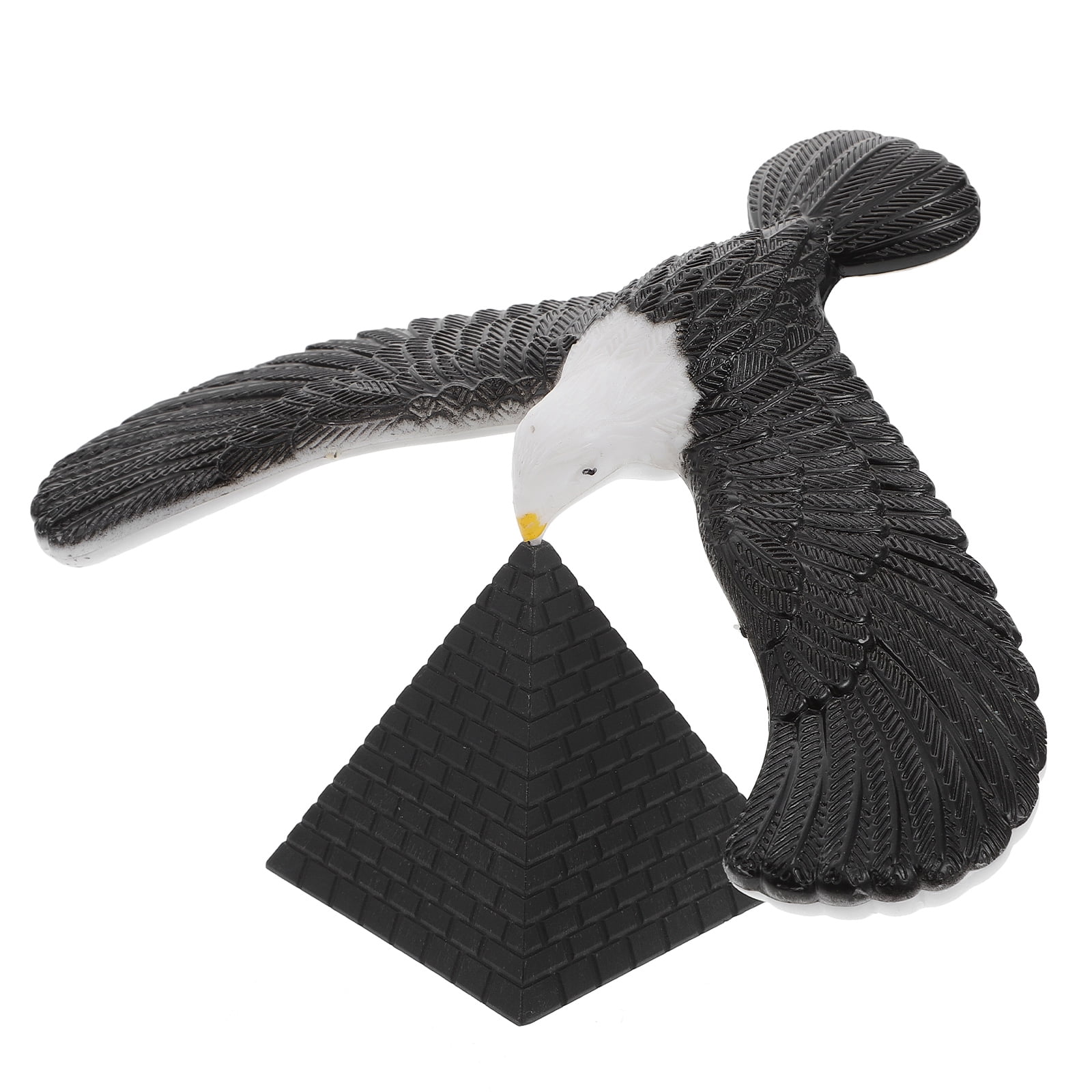 Worgeous 1 Set of Plastic Balance Eagle Toy with Pyramid Base Kid ...