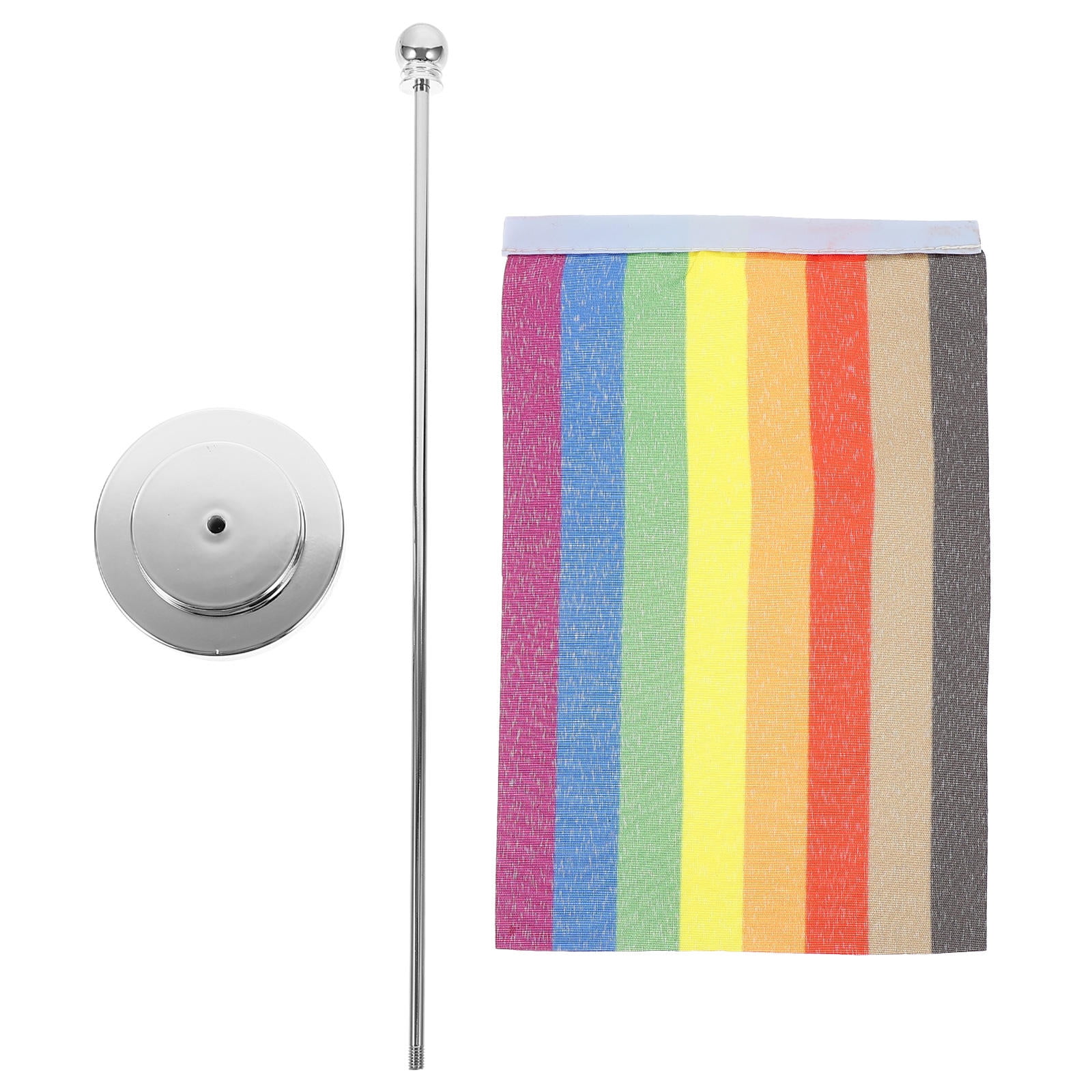 COSMOBETTY Pride Accessories Table Flags Multi-Colored 1Set 0.4x5.5x8 ...