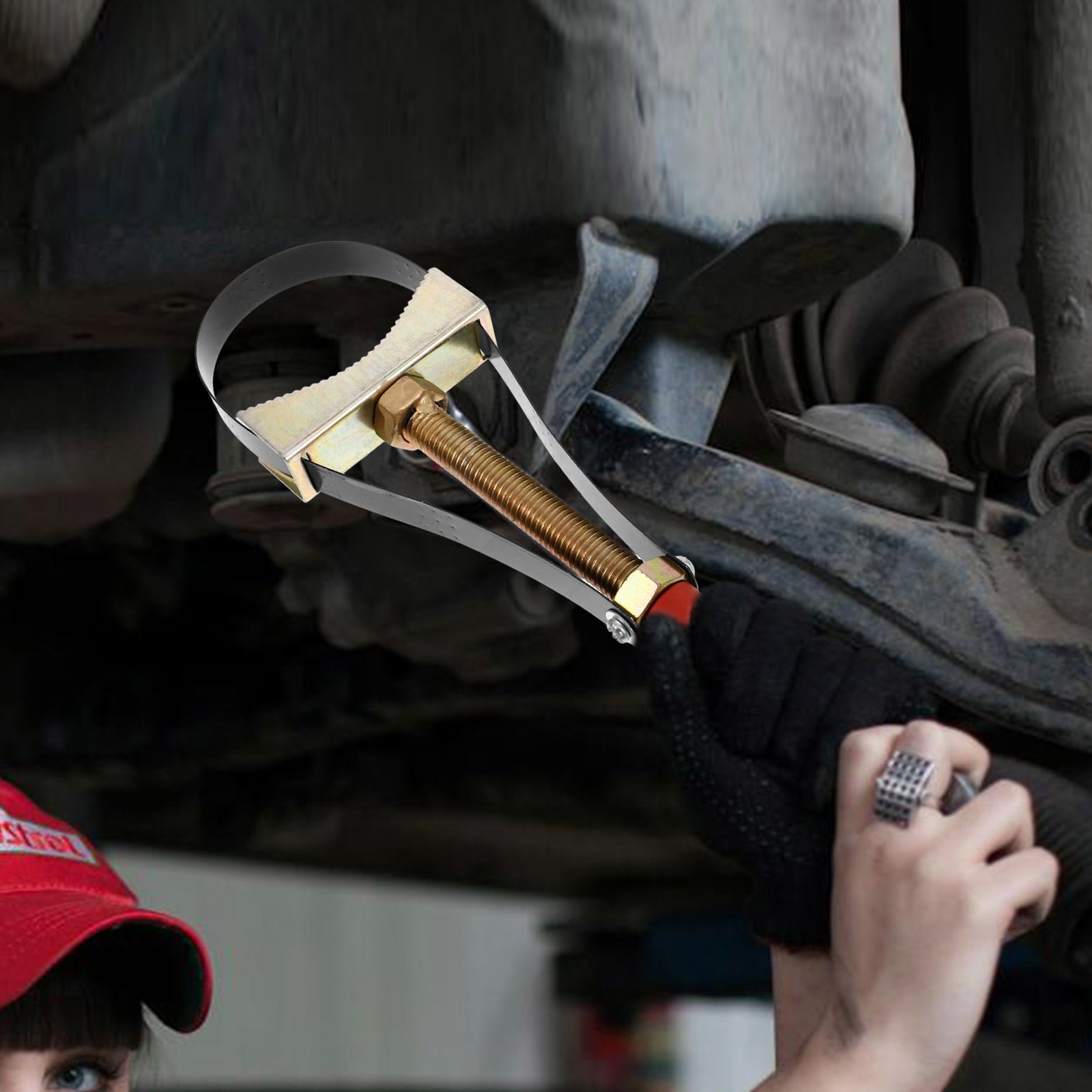 Worgeous 1 Telescoping Mirror Adjustable Inspection Mirror Pickup Tool ...