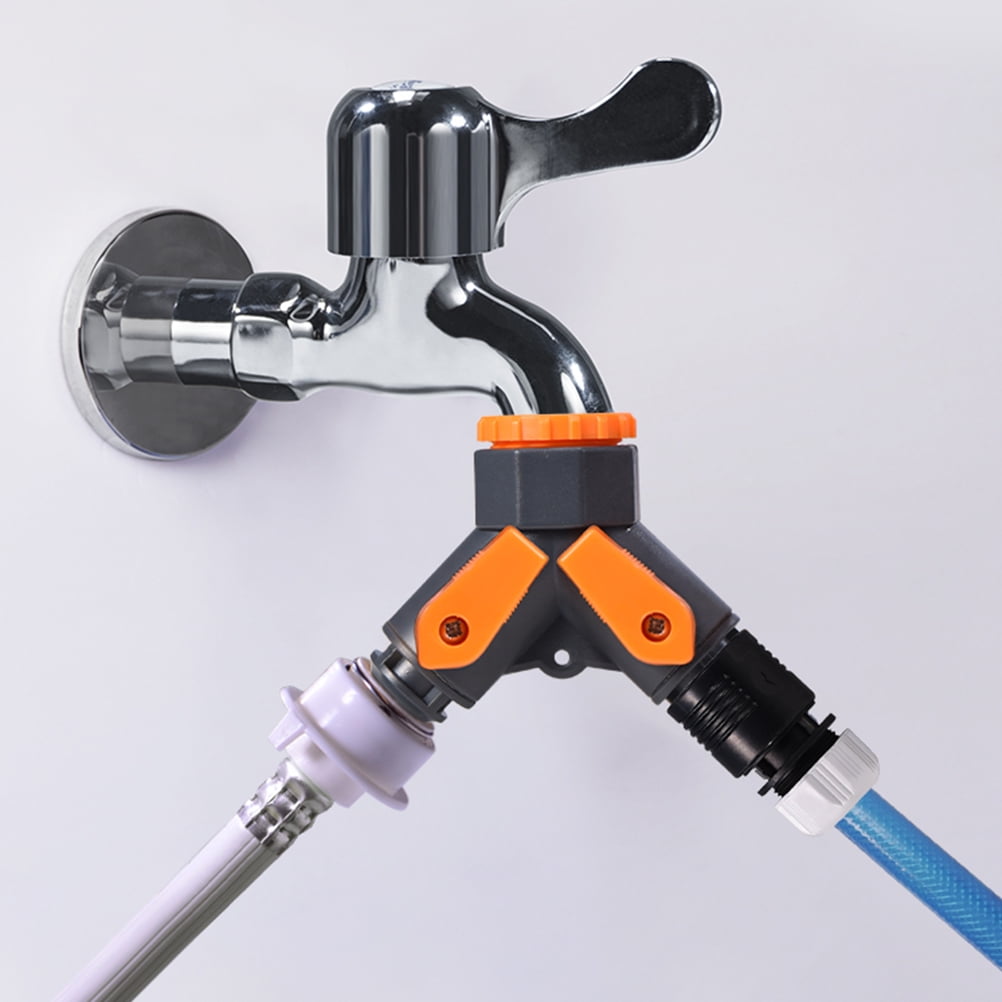 Worgeous 1 To 2 Quick Connect Adapter Faucet Plastic Shunt Hose ...