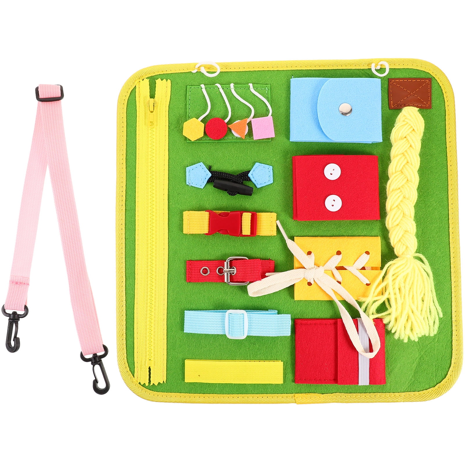 Worgeous 1 set of Toddlers Busy Board Preschool Basic Skills Toy Educational Learning Toy ...