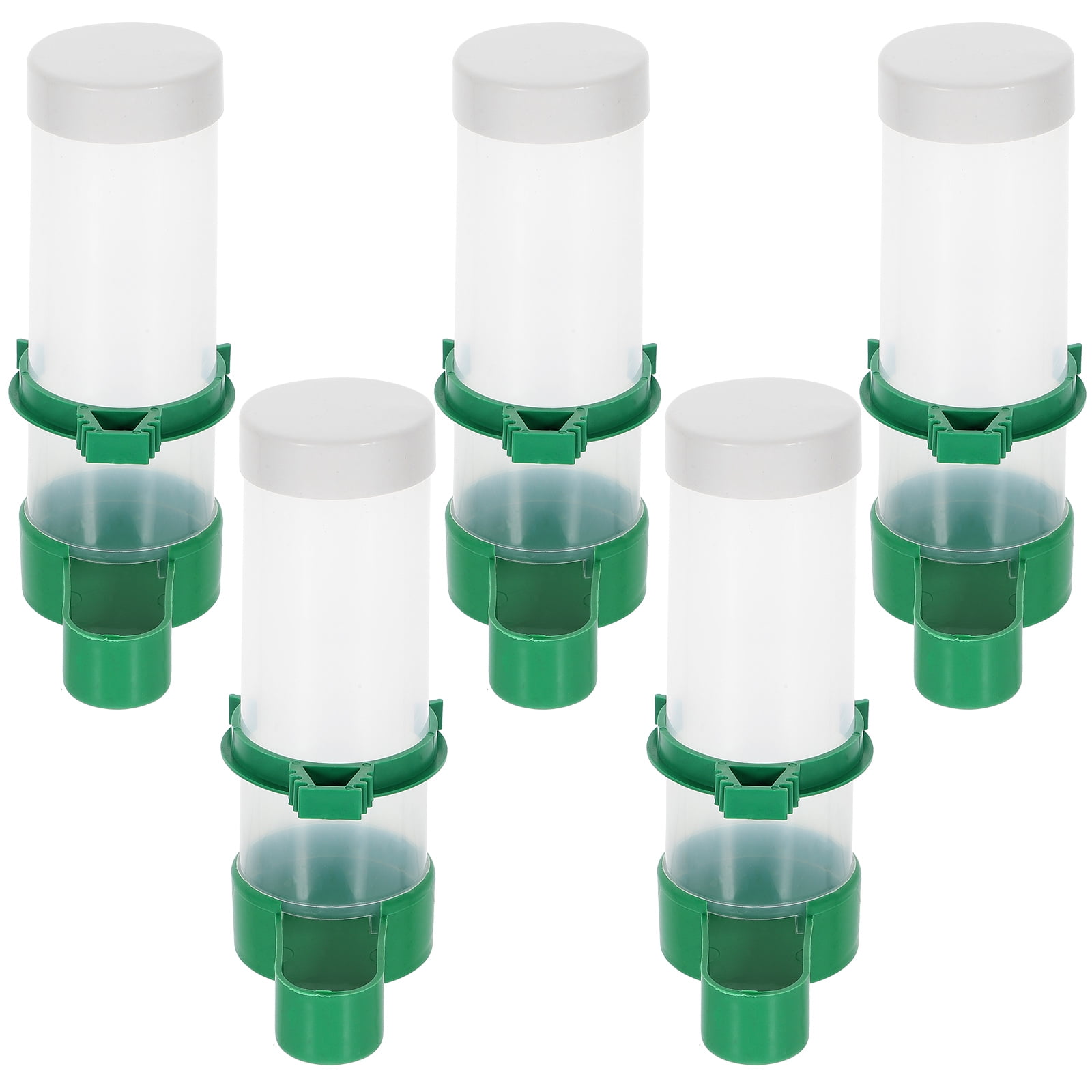 Worgeous 10 PCS Bird Feeding Automatic Feeding Discharger Anti ...