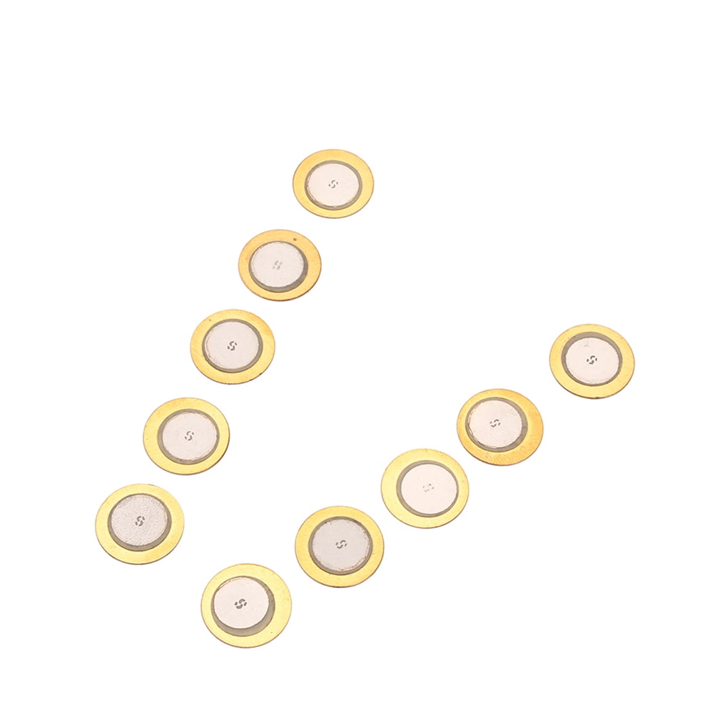 Piezo Disc Diaphragm Elements for Acoustic Guitar 27mm Copper 10PCS ...
