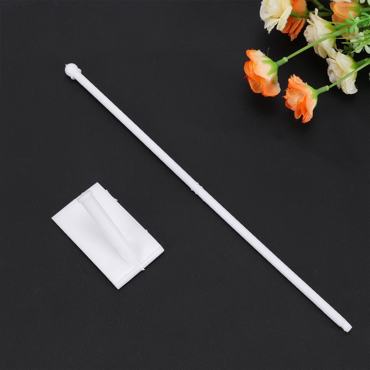 Worgeous 10 Pcs Car Window Flagpole Outdoor Flags Stand Poles for ...