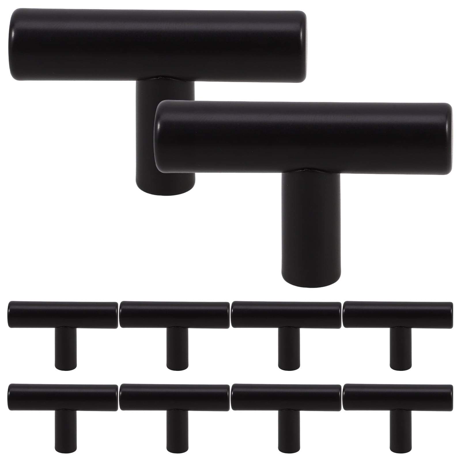 Worgeous 10 Pcs Desk Knobs Black Dresser Fixture Score Display Rack ...