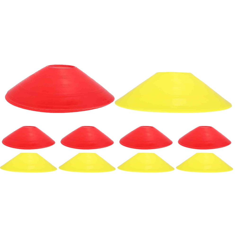 SWETRACE Disc Cones Yellow for Sports Occasions 10Pcs 7.86X7.86X1.97In ...
