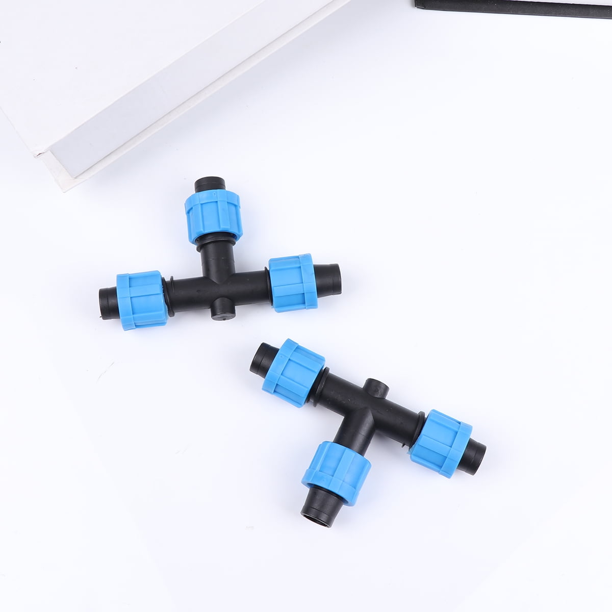 Worgeous 10 Pcs 灌带锁扣 Drip Irrigation Couplings Tubing Connectors Garden ...