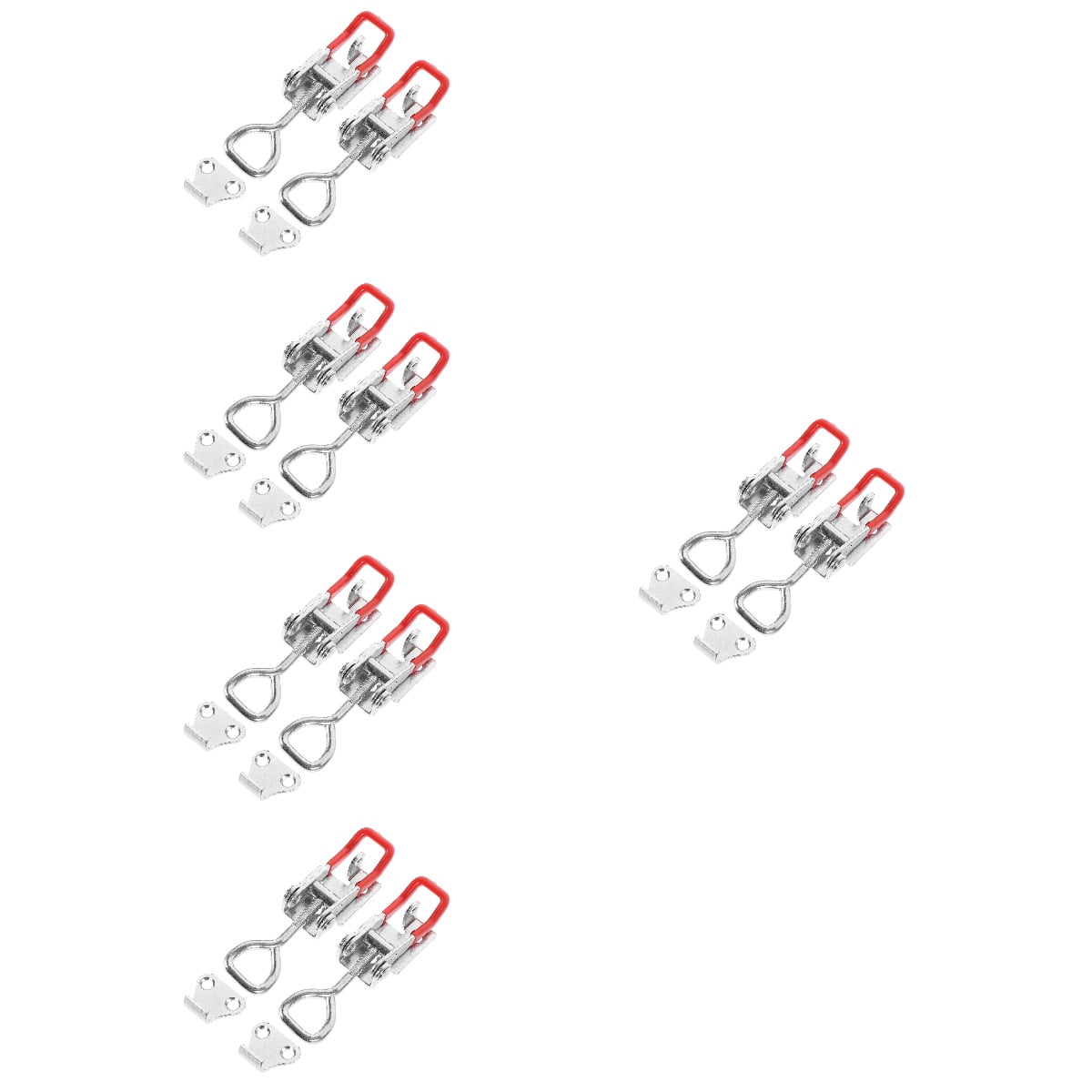 Worgeous 10 Pcs Heavy Duty Toggle Clamp Latch Adjustable Latch Hardware ...
