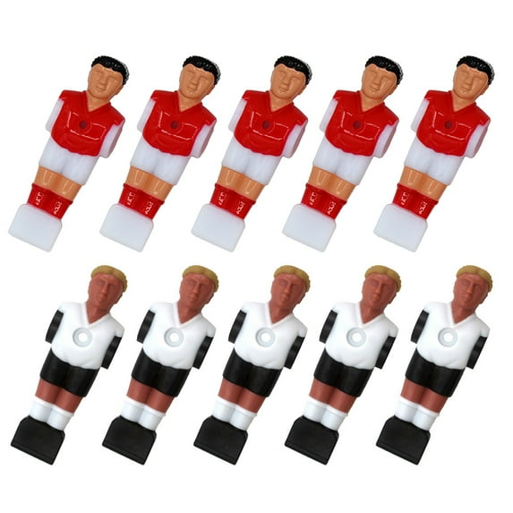 HOOWIFFY Table Football Foosball Replacement Players Plastic 10 Pcs for ...