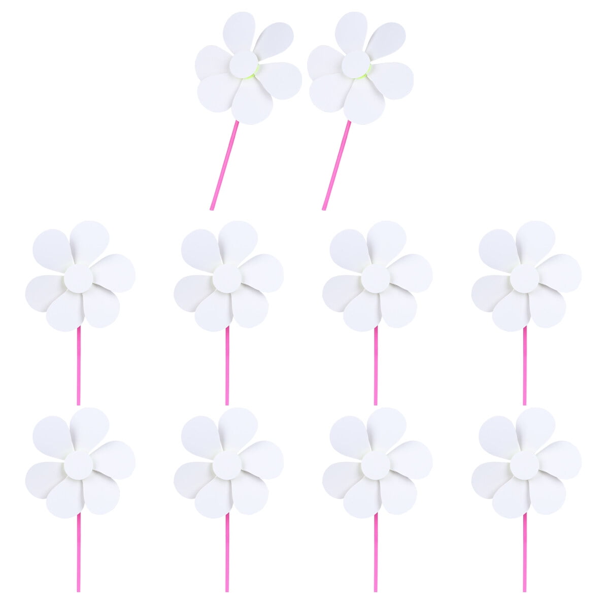 WHAMVOX Blank Paper Windmills for DIY Painting and Craft Ideal for Kids ...