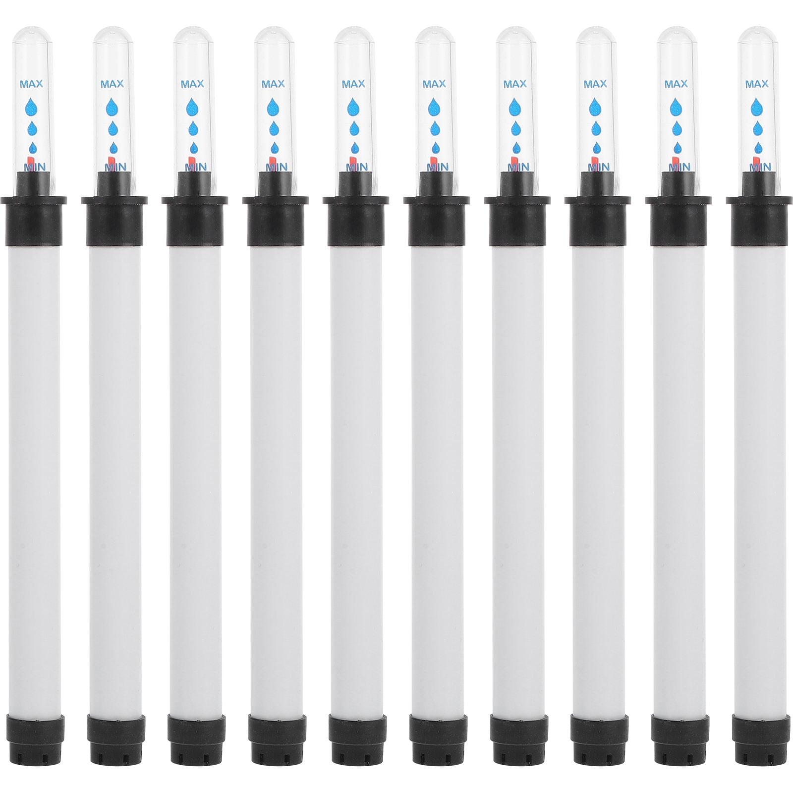 Worgeous 10 Pcs Plant Moisture Indicator Water Level Deep Meter White ...