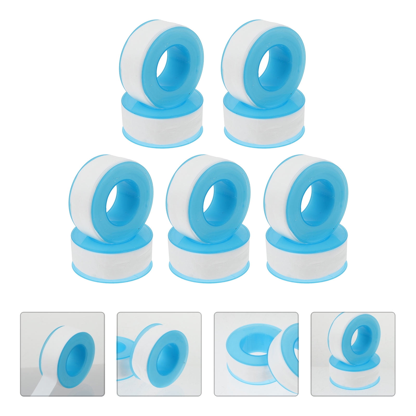 FONDOTIN White PTFE Thread Seal Tape for Pipes, Faucets, Plumbing ...