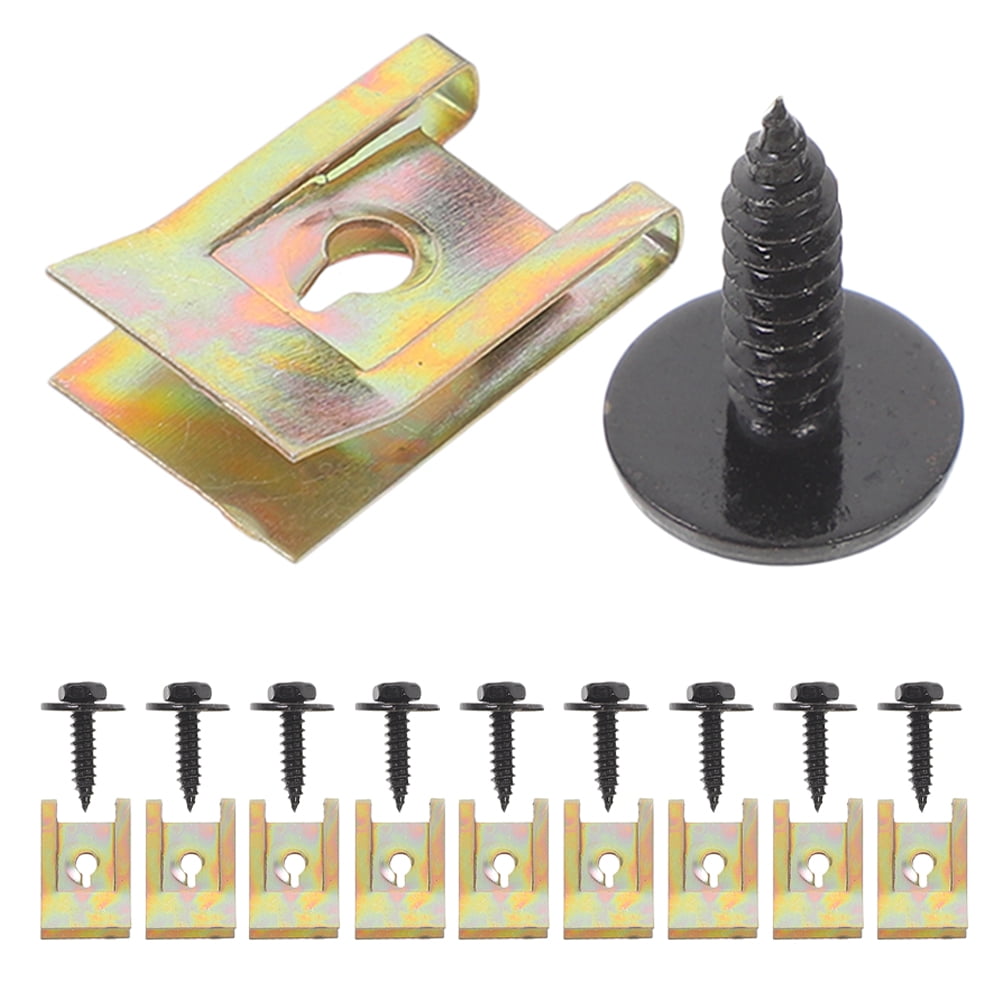 Worgeous 10 Sets Bumper Cover Screws Hexagonal Self-tapping - Walmart.com