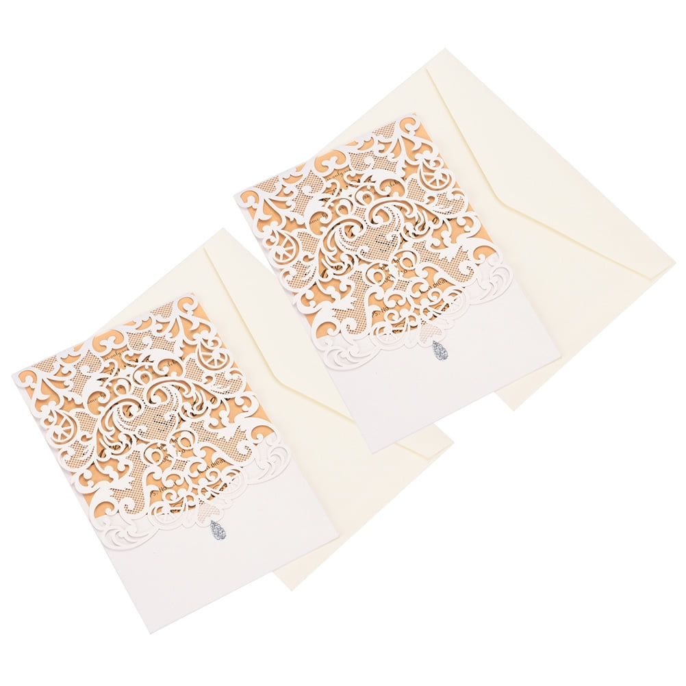 Worgeous 10 Sets European Style Invitations Romantic Invitation Cards ...