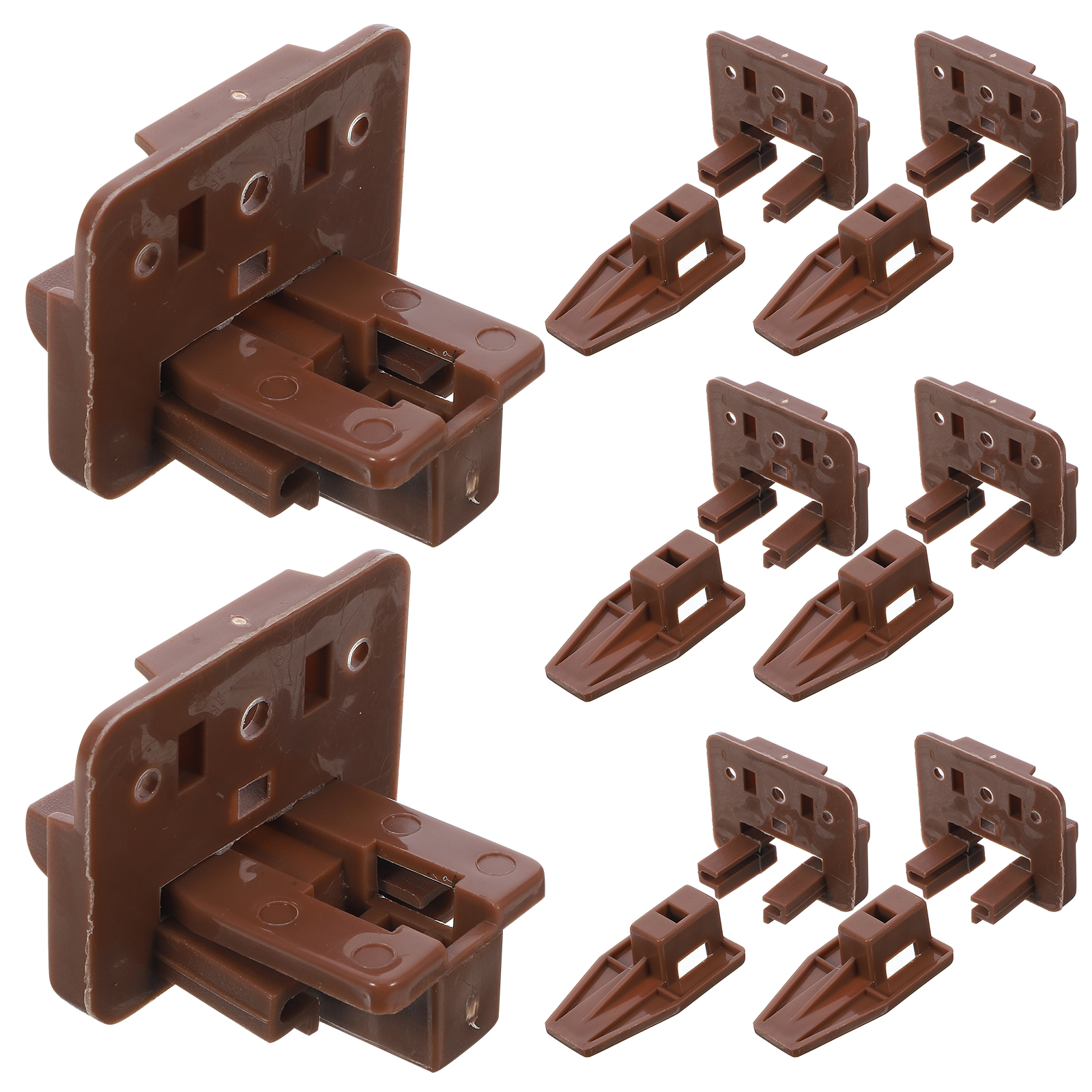 Worgeous 10 Sets Replacement Parts for Kitchen Drawer Bottom Mount ...