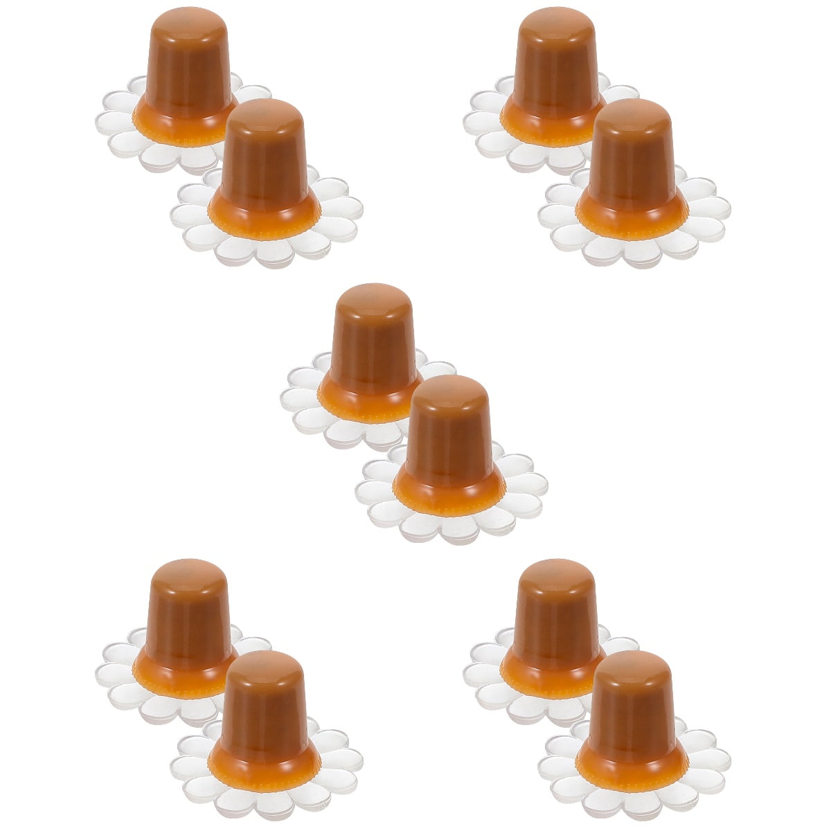 Worgeous 10 Sets Sun Umbrella Tip Covers Replacement Handle Umbrella ...