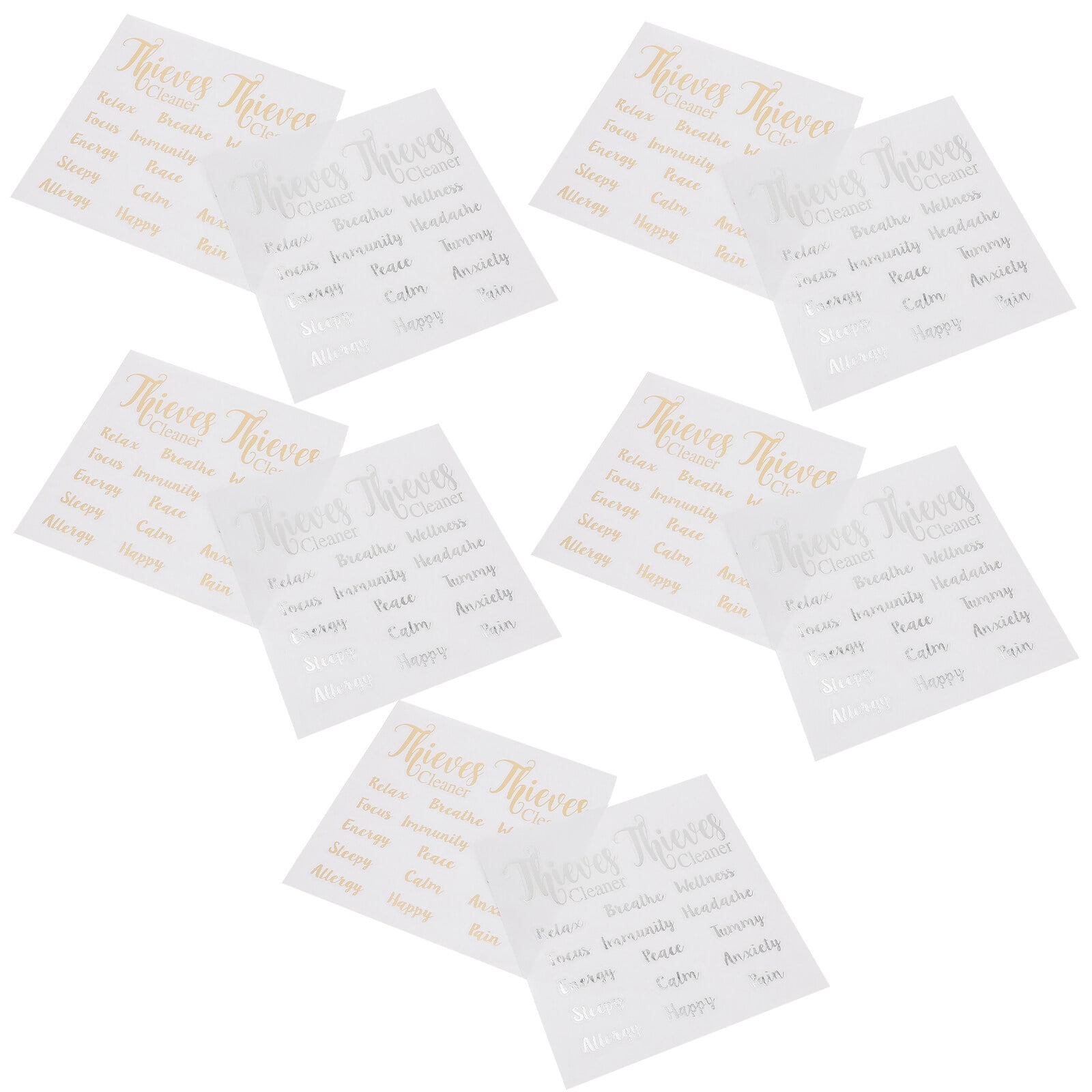 Worgeous 10 Sheets Classified Label Sticker Hot Water Tea Kettle Pin ...