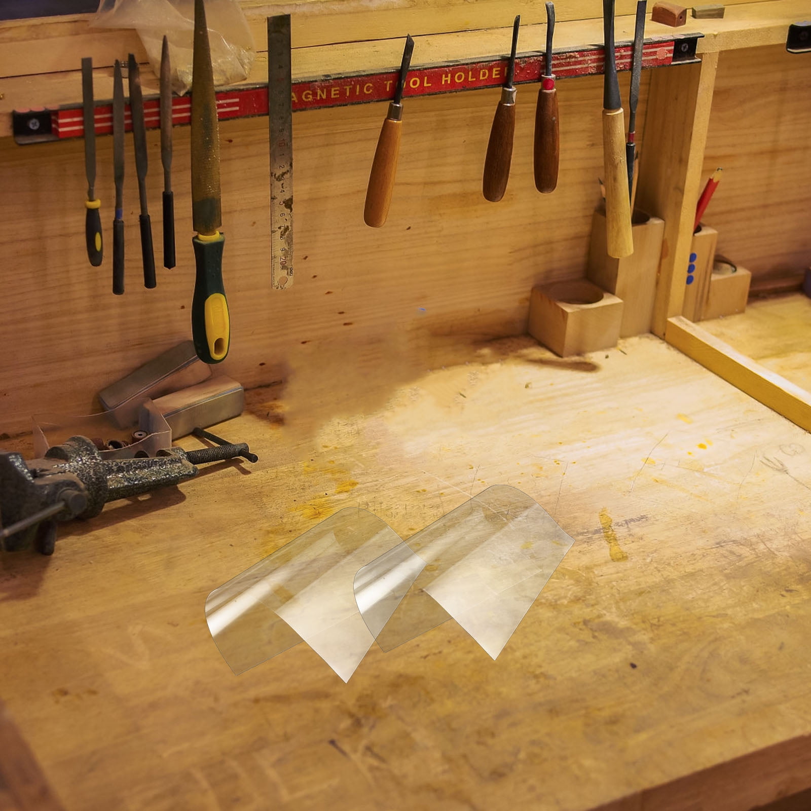 Worgeous 10 Sheets Of Double Sided Tape Sheets Clear Sticky Strong ...