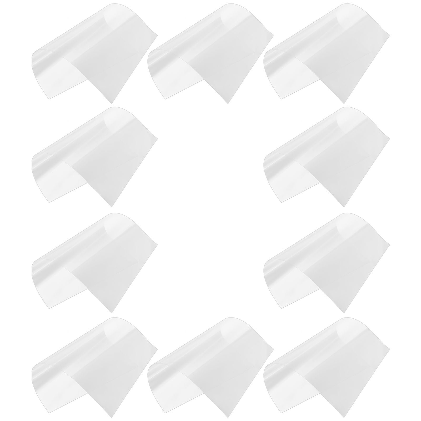 Worgeous 10 Sheets Multi-purpose Tape Full Transparent Double Sided ...